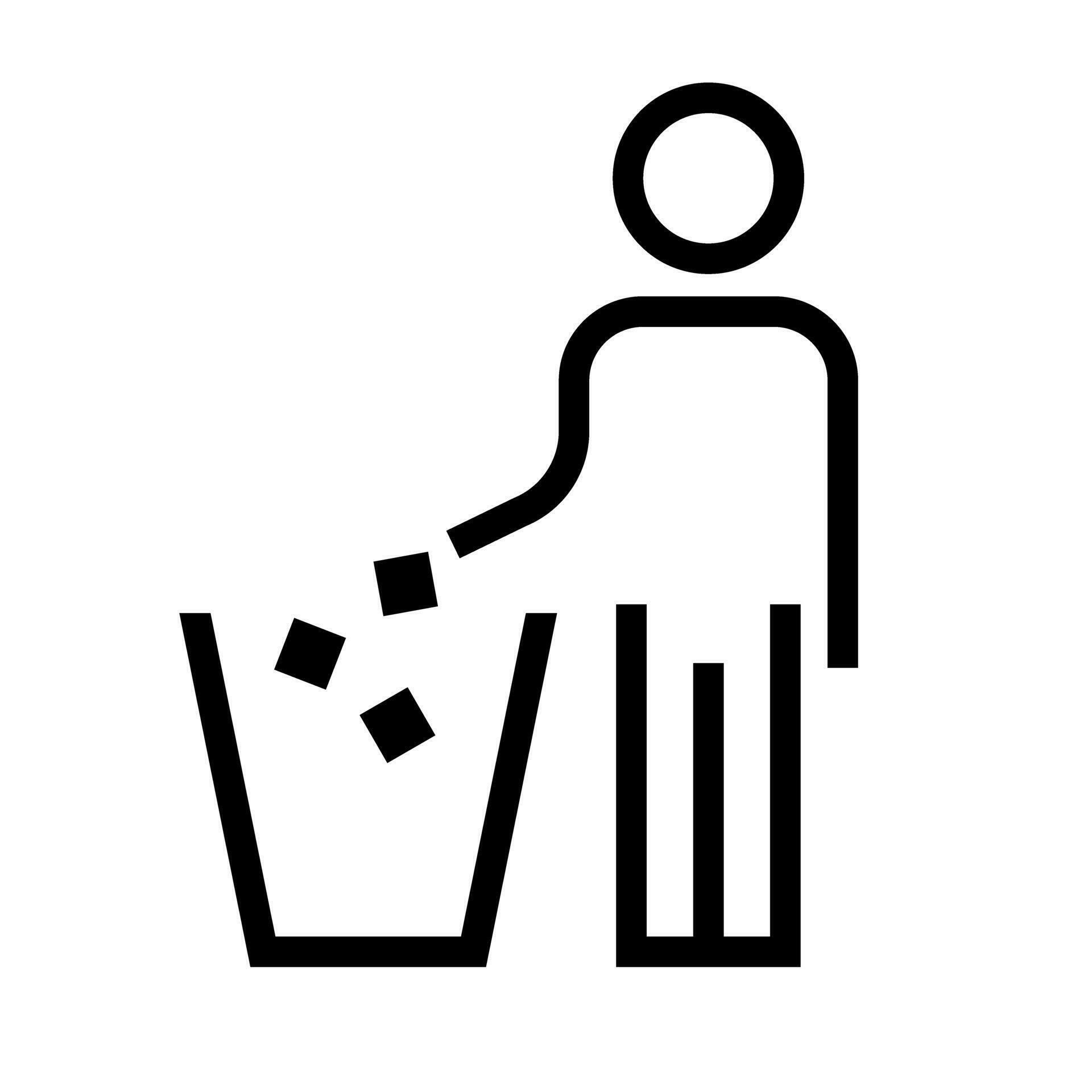 Flat design garbage dump icon. Vector. 34819902 Vector Art at Vecteezy Flat design garbage dump icon. Vector. 34819902 Vector Art at Vecteezy
