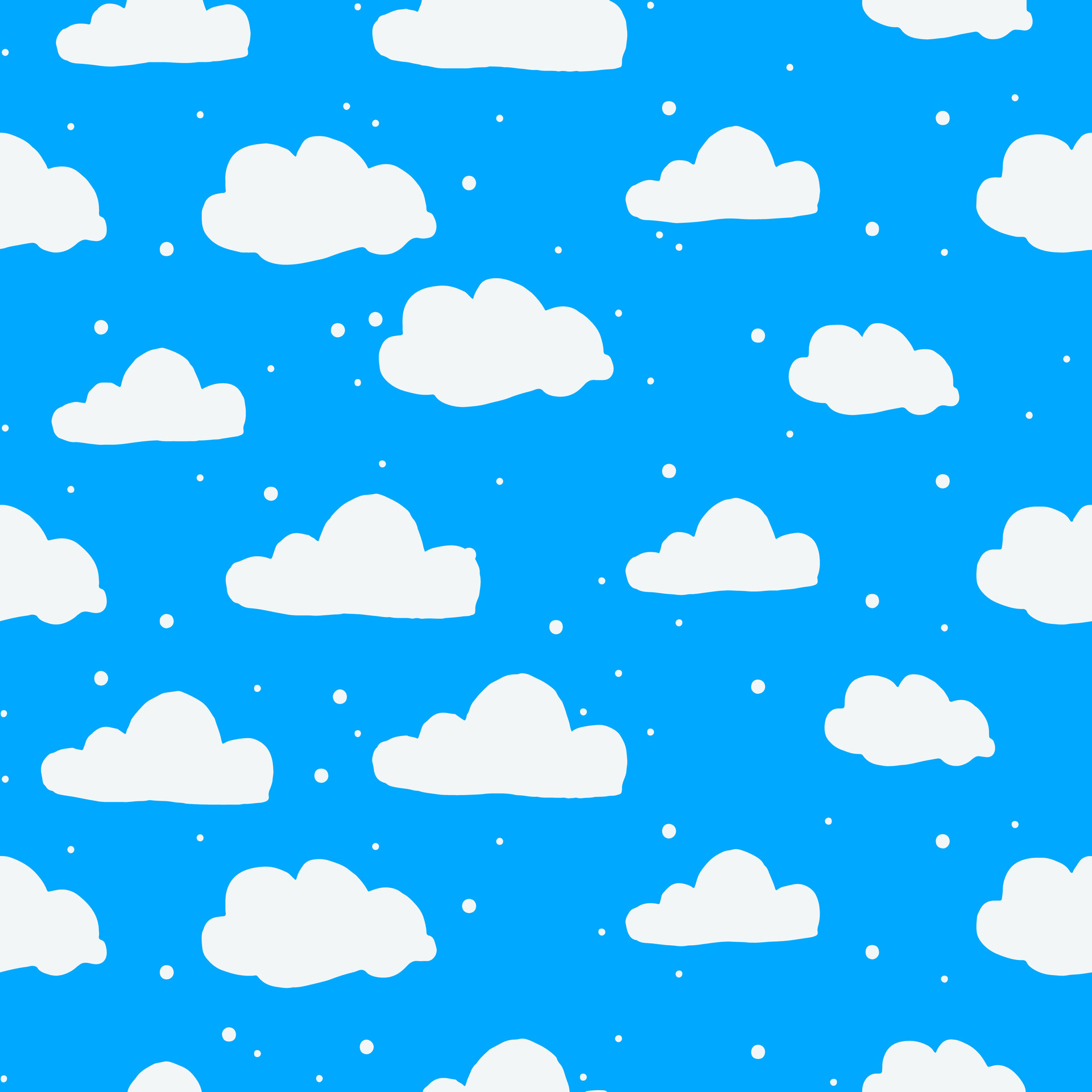 Blue cloud pattern cute background 34845690 Vector Art at Vecteezy