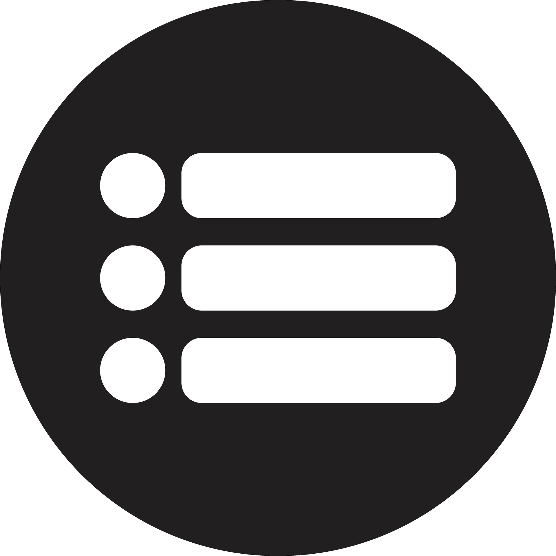 Menu button icon vector . List icon . Option symbol . Check list icon ... Menu button icon vector . List icon . Option symbol . Check list icon ...