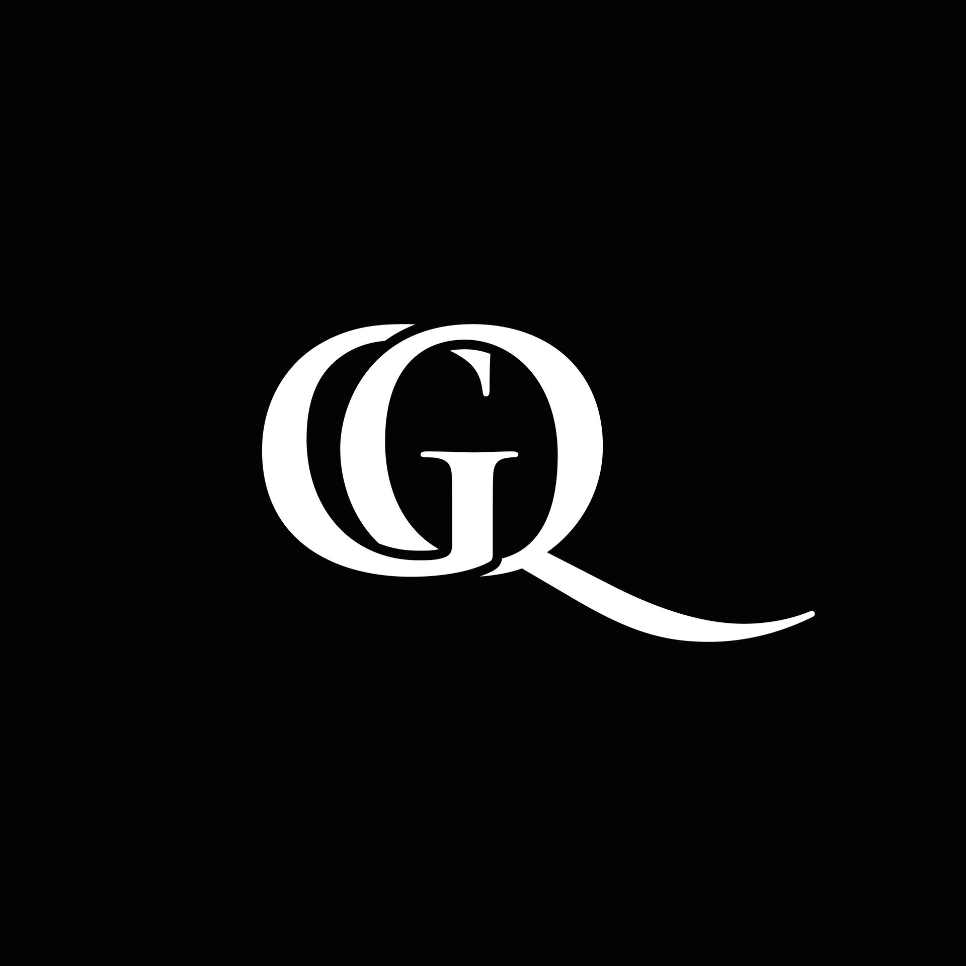 letter GQ logo design template, and marketing logos, element graphic illustration template ...