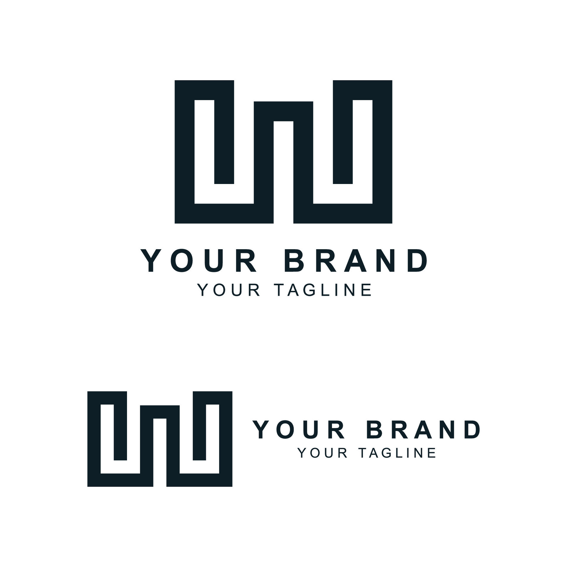Modern abstract simple Letter W logo with Creative Modern Trendy ... Modern abstract simple Letter W logo with Creative Modern Trendy ...