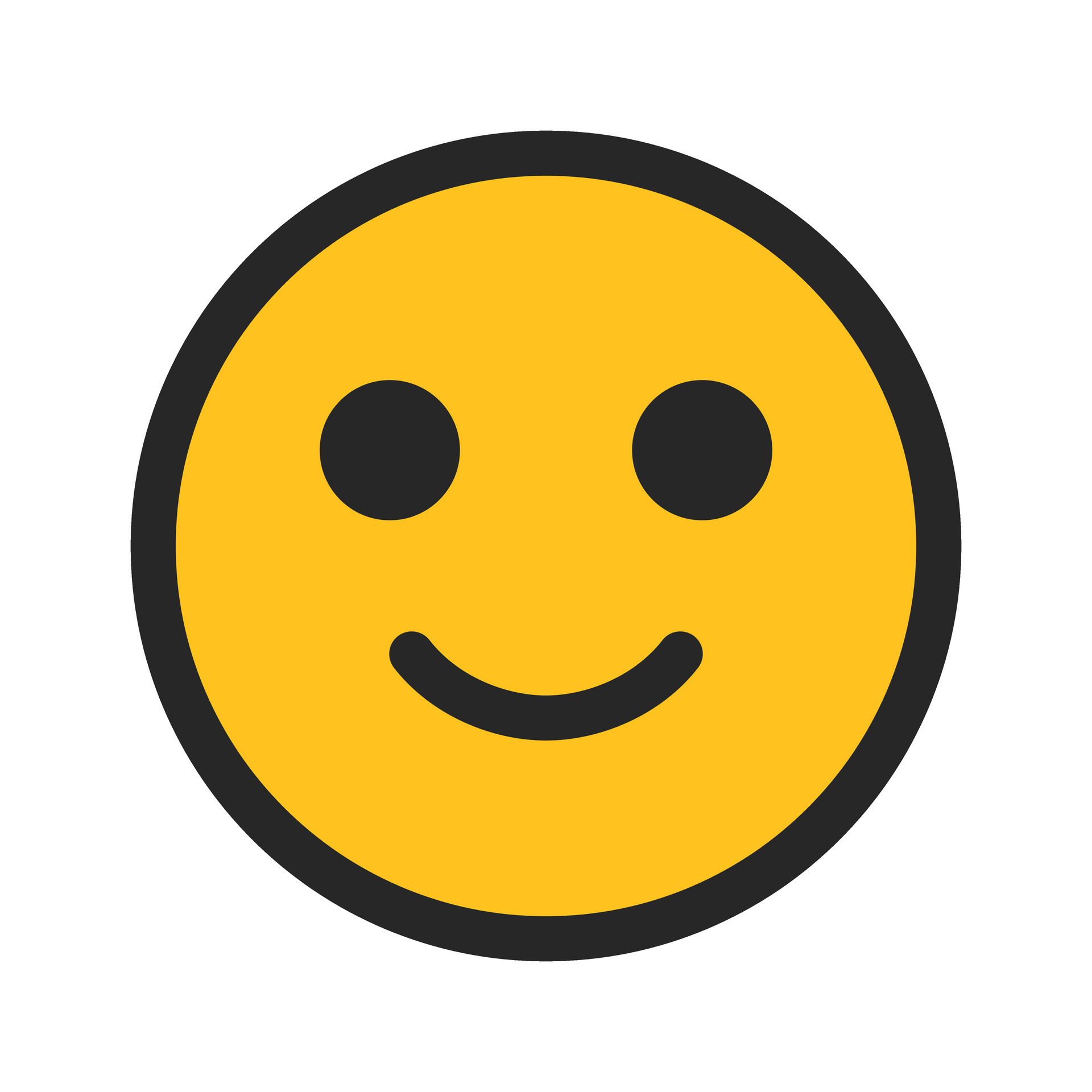 Simple smiley face icon. Vector. 34857398 Vector Art at Vecteezy