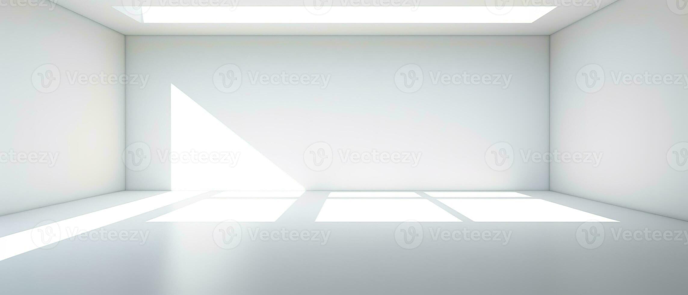 Bright and airy white empty room with light and shadow. Perfect for a ...