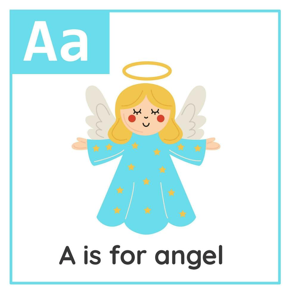 Learning English alphabet for kids. Letter A. Christmas cards. Worksheet for kids. 34864395 ...