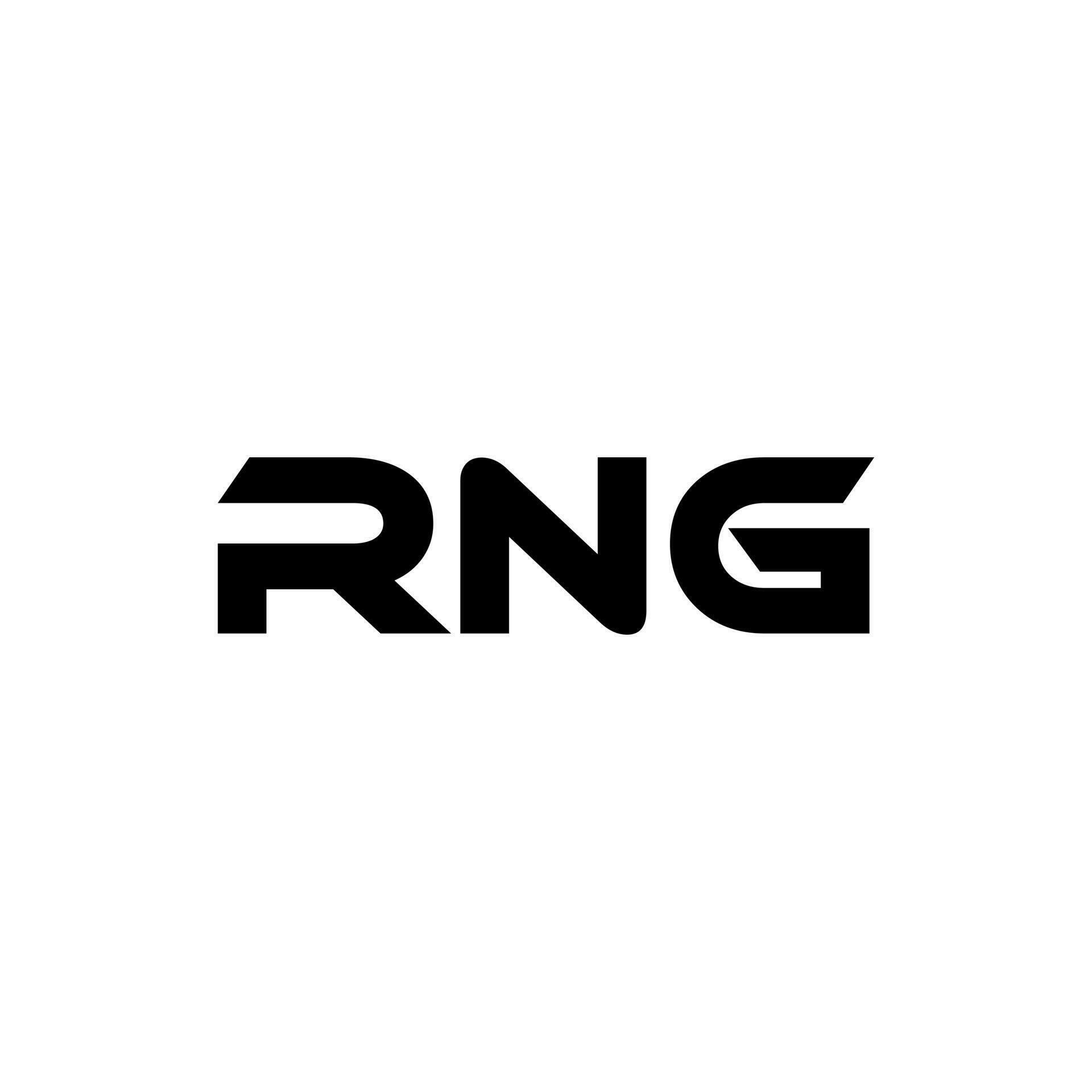RNG Letter Logo Design, Inspiration for a Unique Identity. Modern Elegance and Creative Design ...