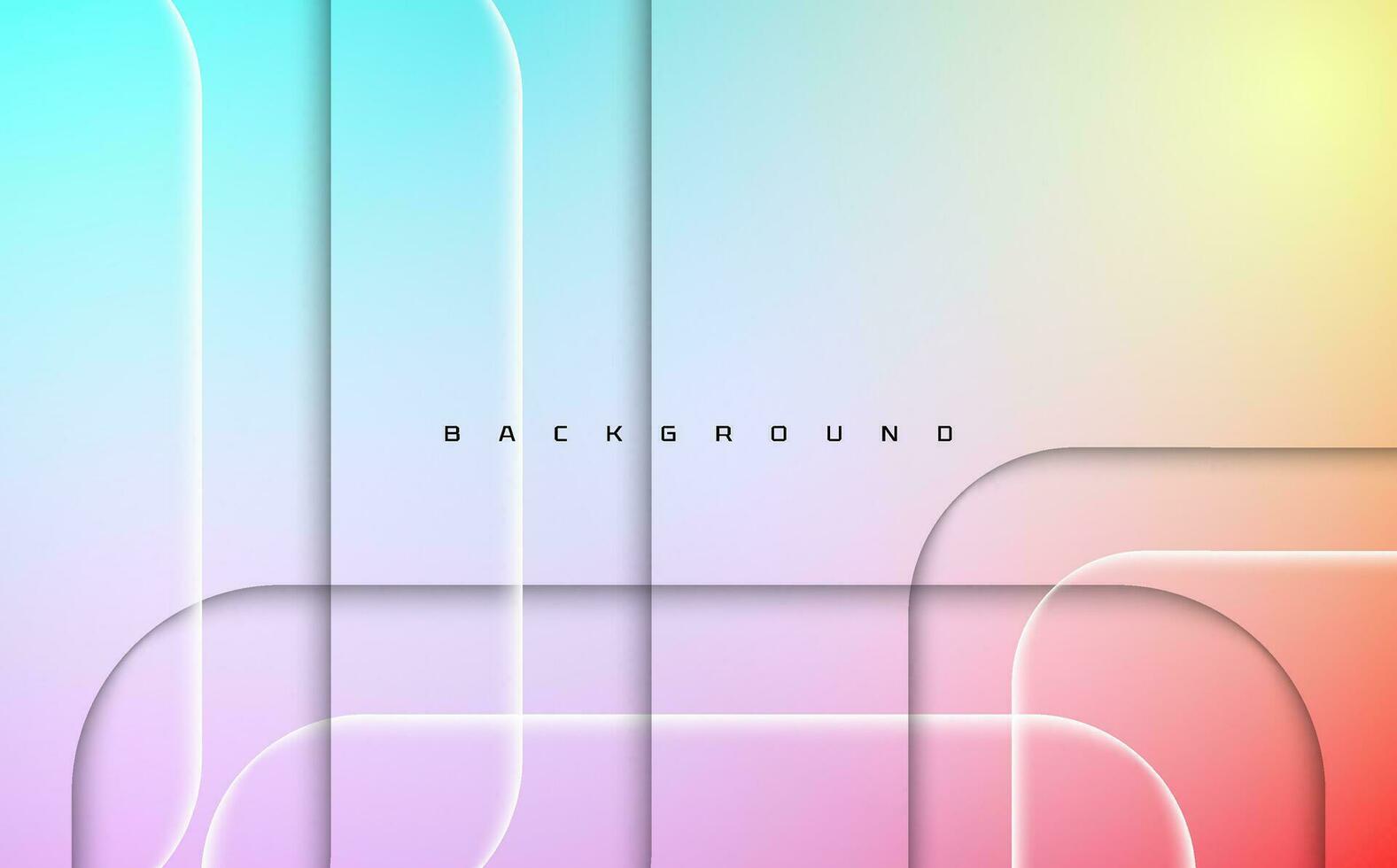 Abstract Softly Shape Gradient Futuristic Background Banner