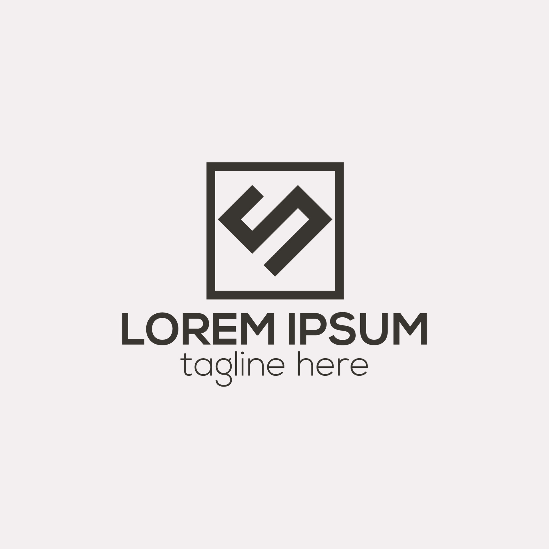 Letter Sh Hs Abstract Logo Minimal Monogram Template Design Isolated Vector Template 34884813