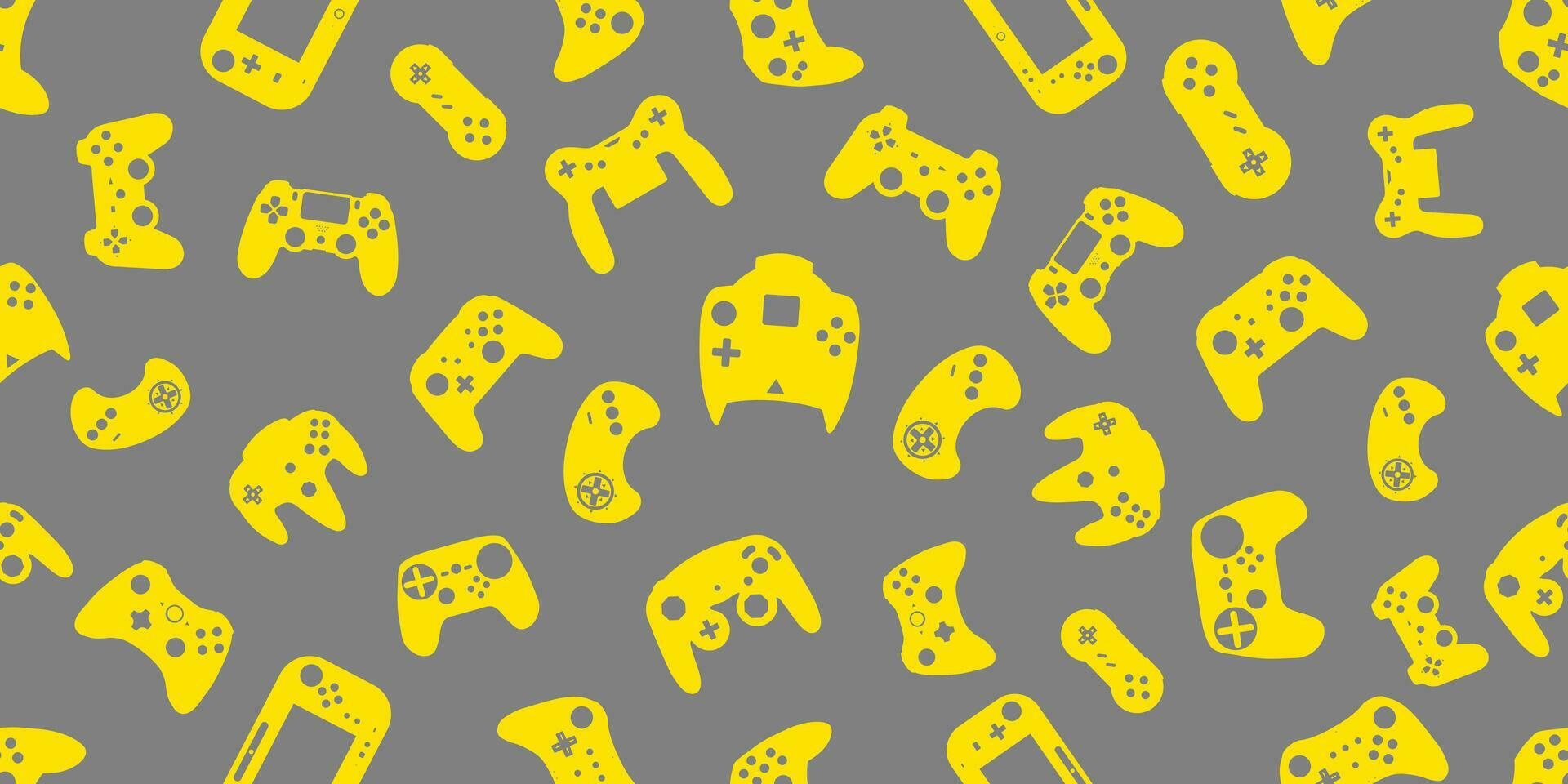 Gamepad Video game controller background 34885005 Vector Art at Vecteezy