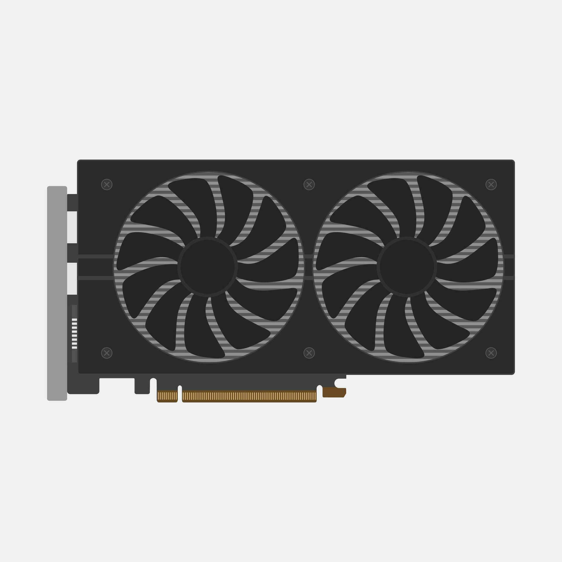 GPU icon Graphics processing unit 34885509 Vector Art at Vecteezy