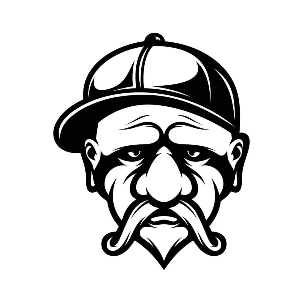 Oldman Hat Outline 34896740 Vector Art At Vecteezy 3381