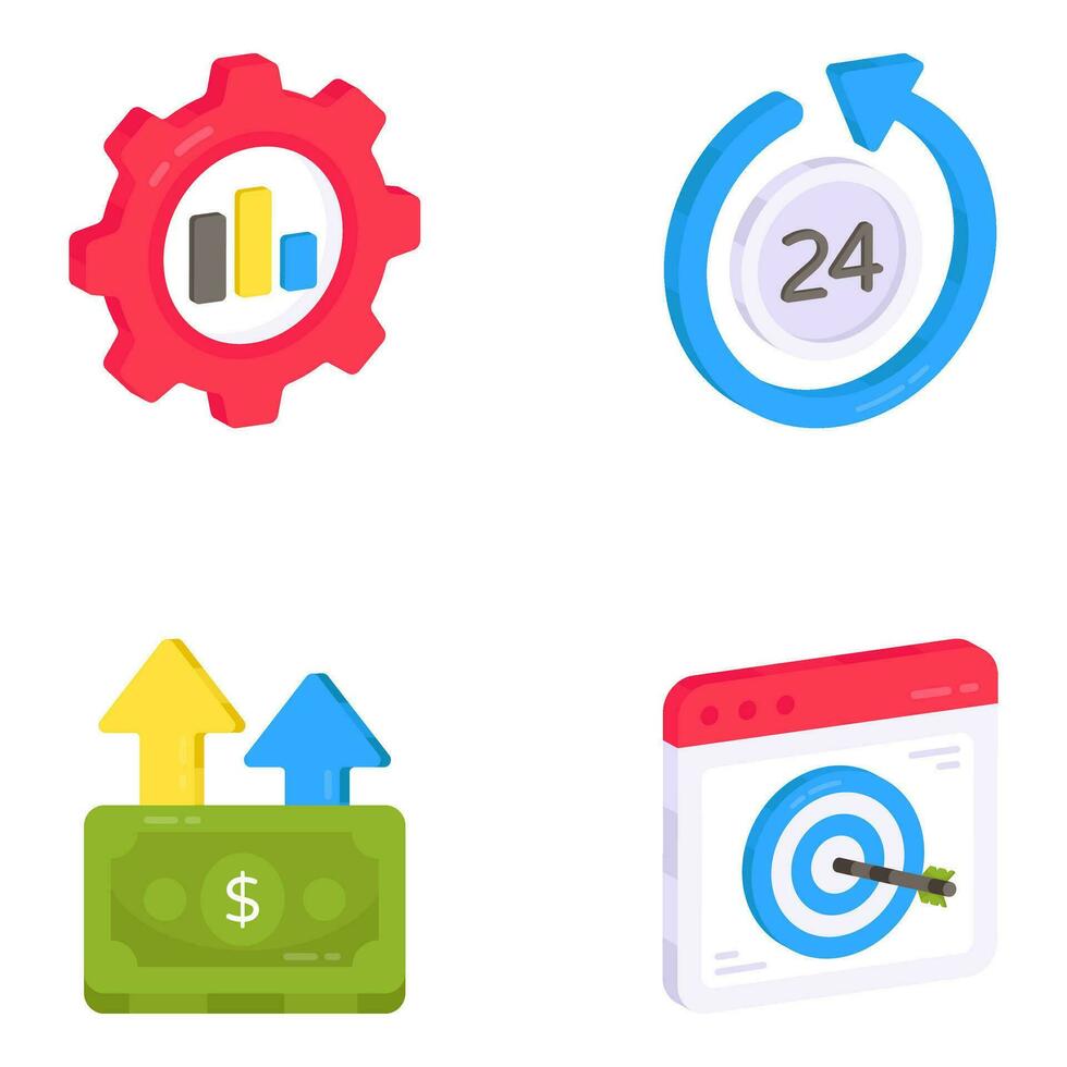 Pack of Finance and Ecommerce Flat Icons 34897094 Vector Art at Vecteezy