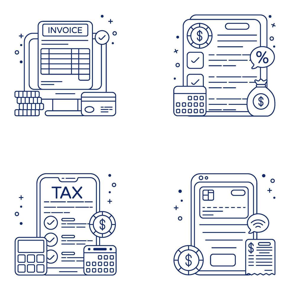 Pack of Business and Data Linear Icons 34897222 Vector Art at Vecteezy