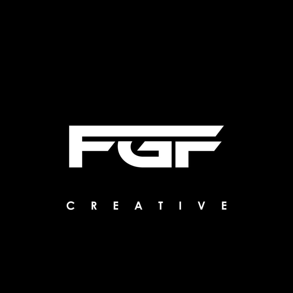 FGF Letter Initial Logo Design Template Vector Illustration 34901457 Vector Art at Vecteezy