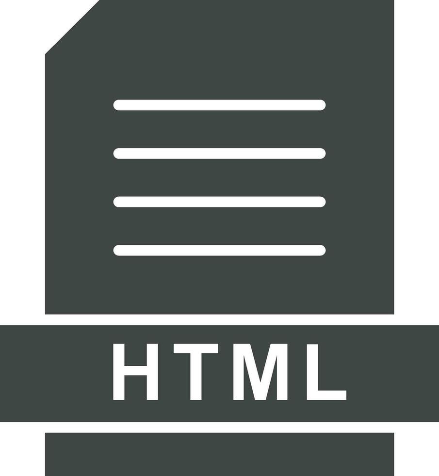 HTML icon vector image. Suitable for mobile apps, web apps and print ...