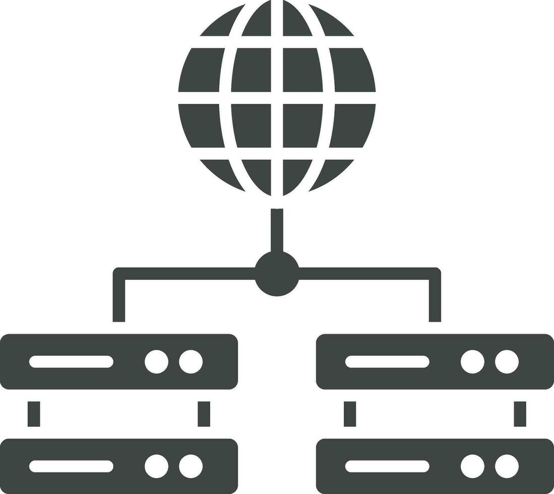 Global Servers Icon Vector Image Suitable For Mobile Apps Web Apps And Print Media 34905871
