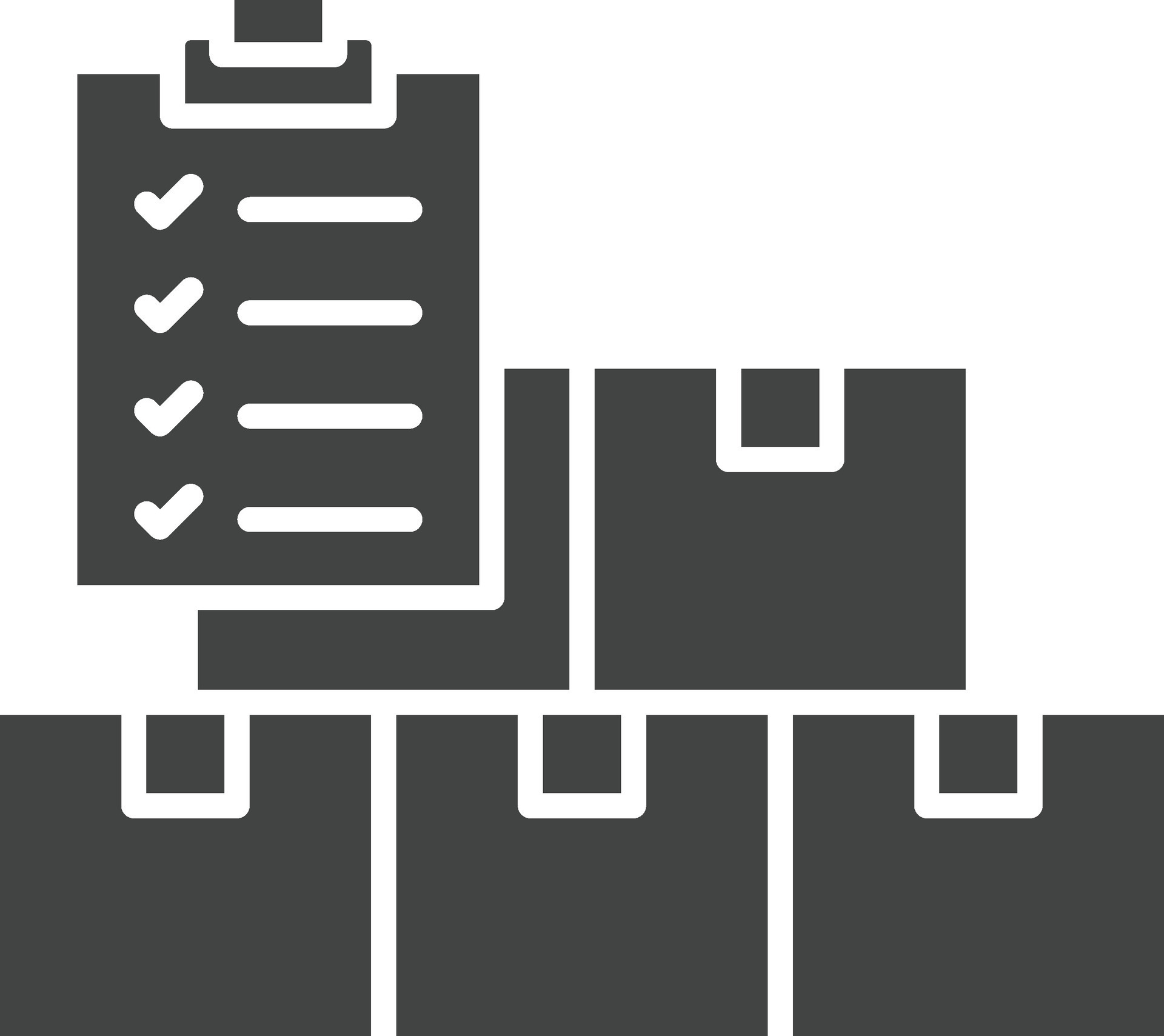 Inventory Management icon vector image. Suitable for mobile apps, web ...