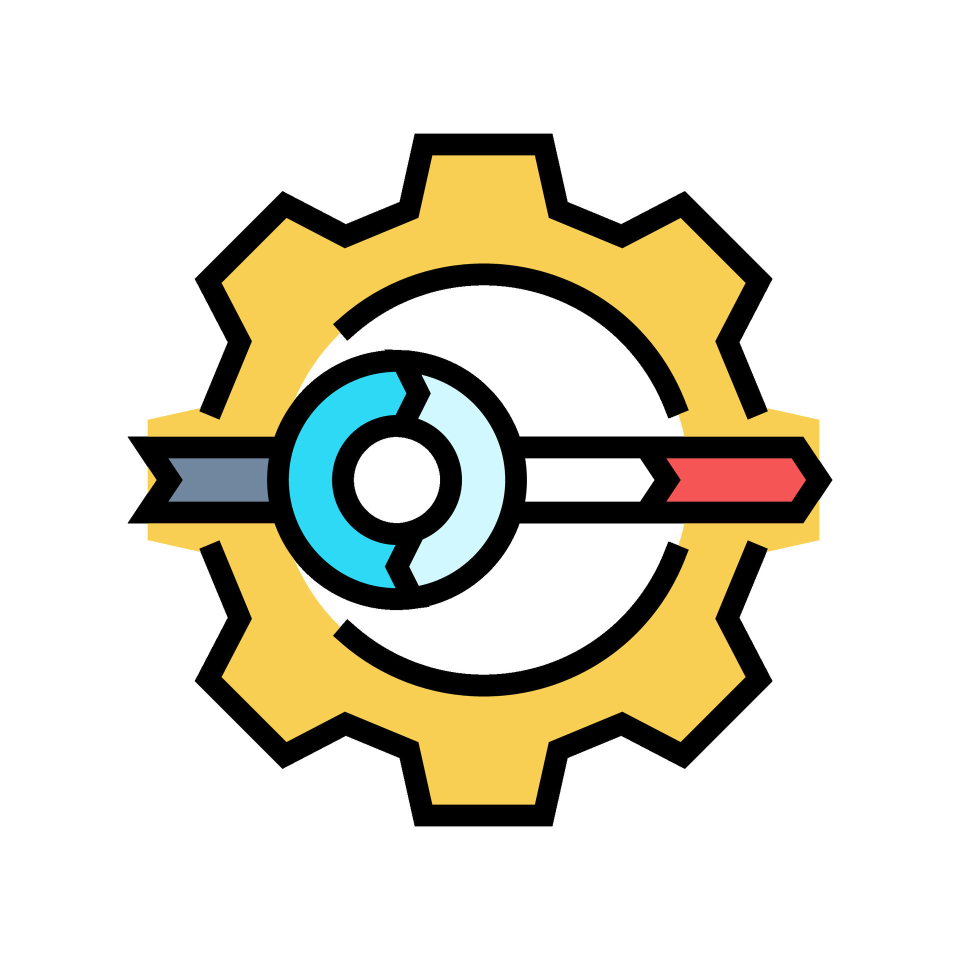 Rapid Application Development Software Color Icon Vector Illustration 34908538 Vector Art At