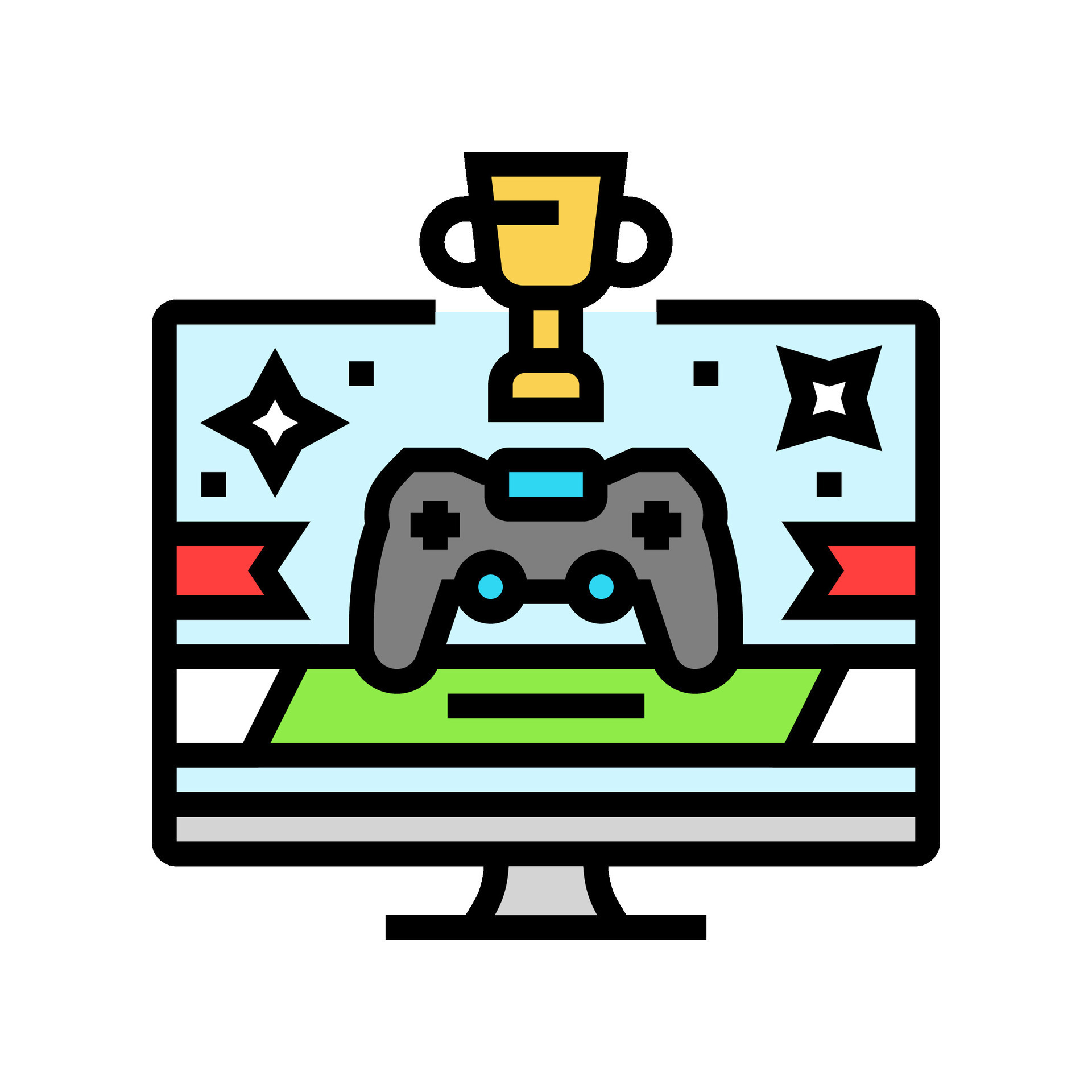 awards game development color icon vector illustration 34909103 Vector ... awards game development color icon vector illustration 34909103 Vector ...