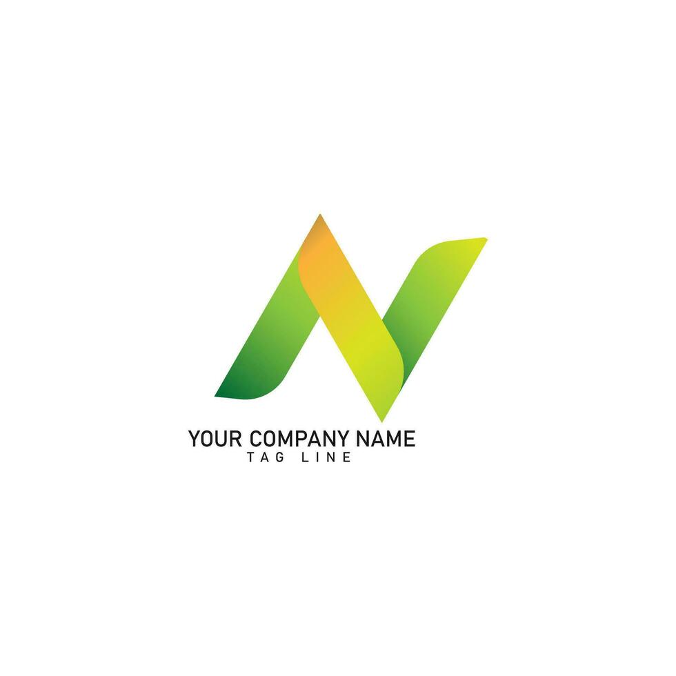 logo de letra n 34911614 Vector en Vecteezy