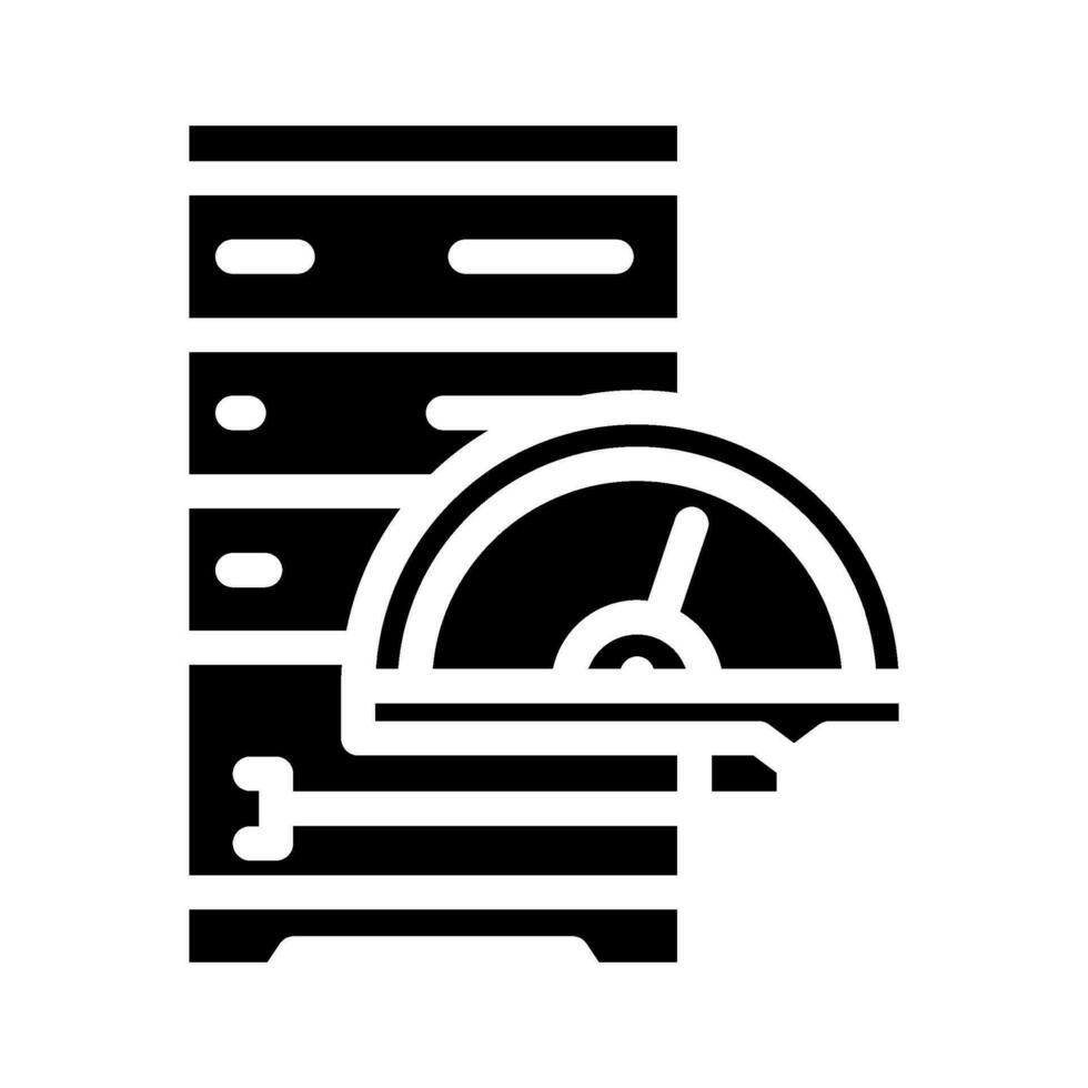 performance tuning database glyph icon vector illustration 34912031 ...