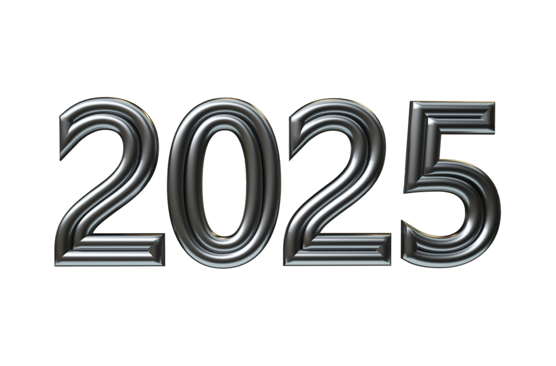 3d Rendered Object Happy New Year 34918205 Png