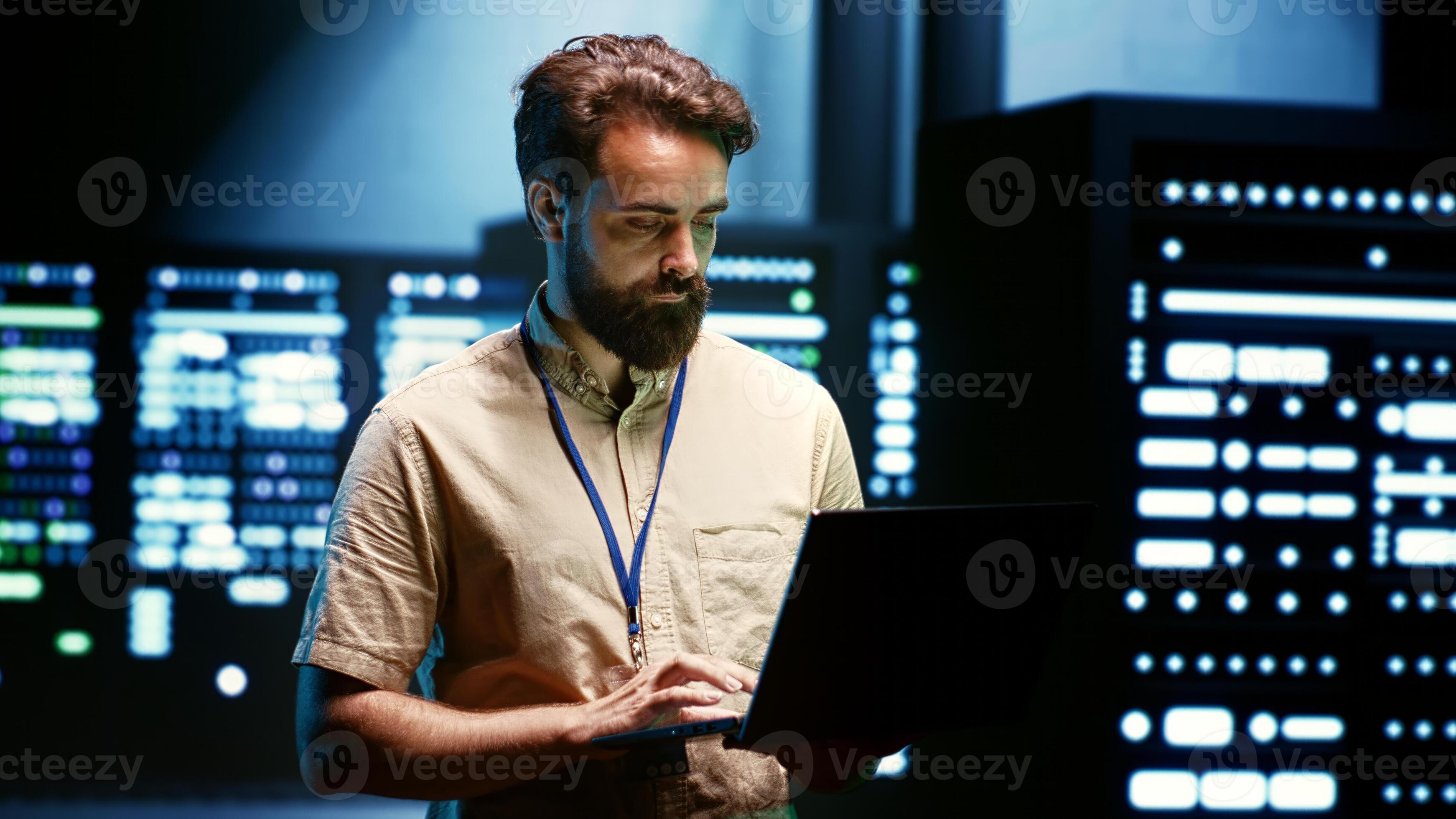 Admin Reconfiguring Server Farm To Optimize It For Data Processing Requirements Of Artificial