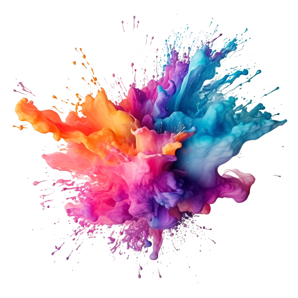Watercolor splash clip art 34927821 PNG