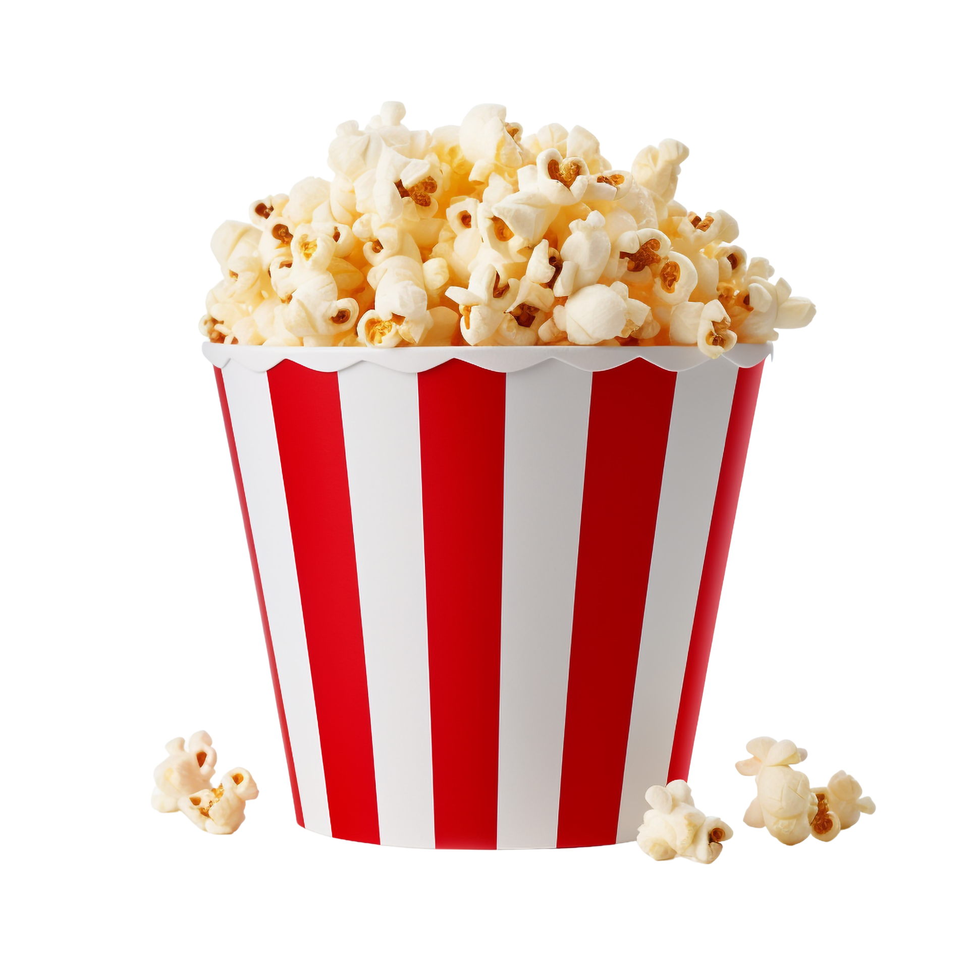 Ai Generated Popcorn Tub Clip Art 34929656 Png