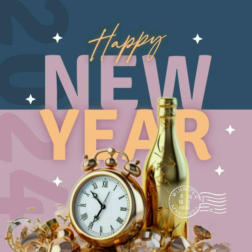 Minimalist New Year Linkedin Post 34937785 Template