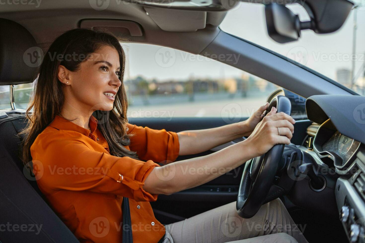 Lady Driving Stock Photos, Images and Backgrounds for Free Download