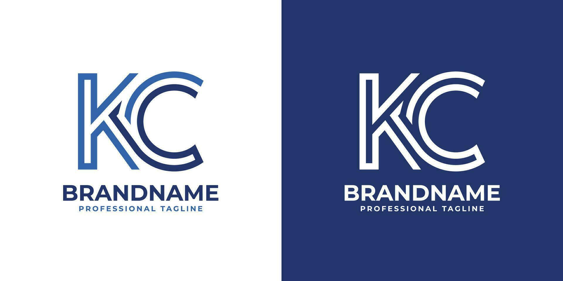 letra kc línea monograma logo, adecuado para negocio con kc o ck iniciales. 34946487 Vector en ...