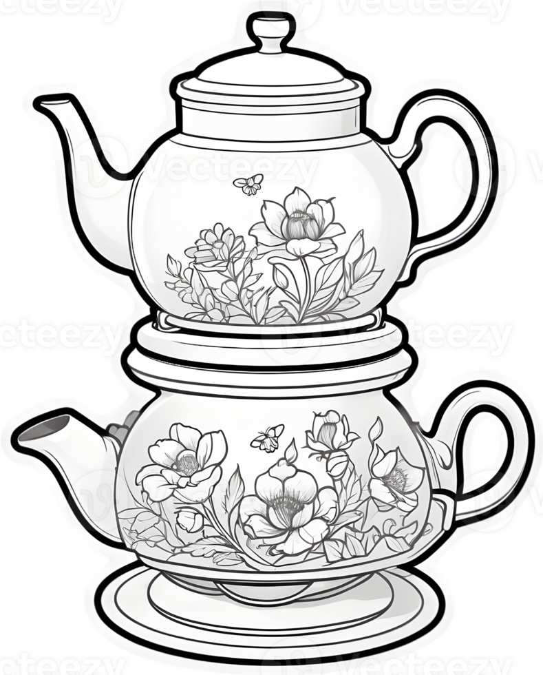 Ai Generated Tea Pot Clipart Ai Generative 34948100 Png