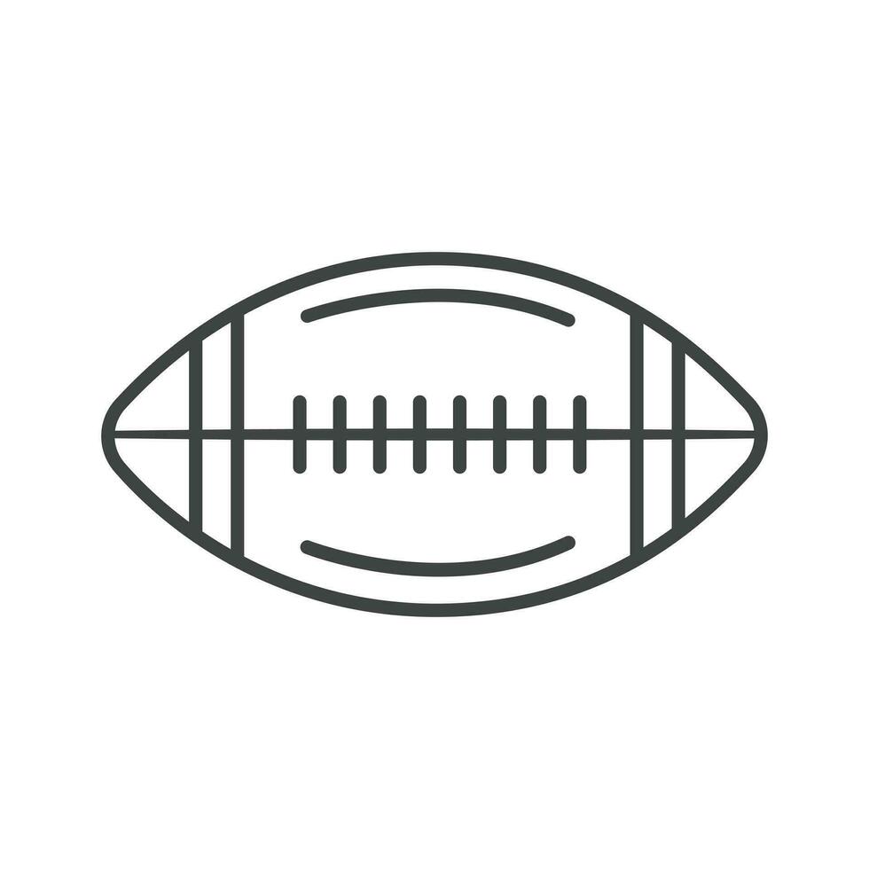 American football Outline, Rugby Vector, Rugby illustration, American ... American football Outline, Rugby Vector, Rugby illustration, American ...