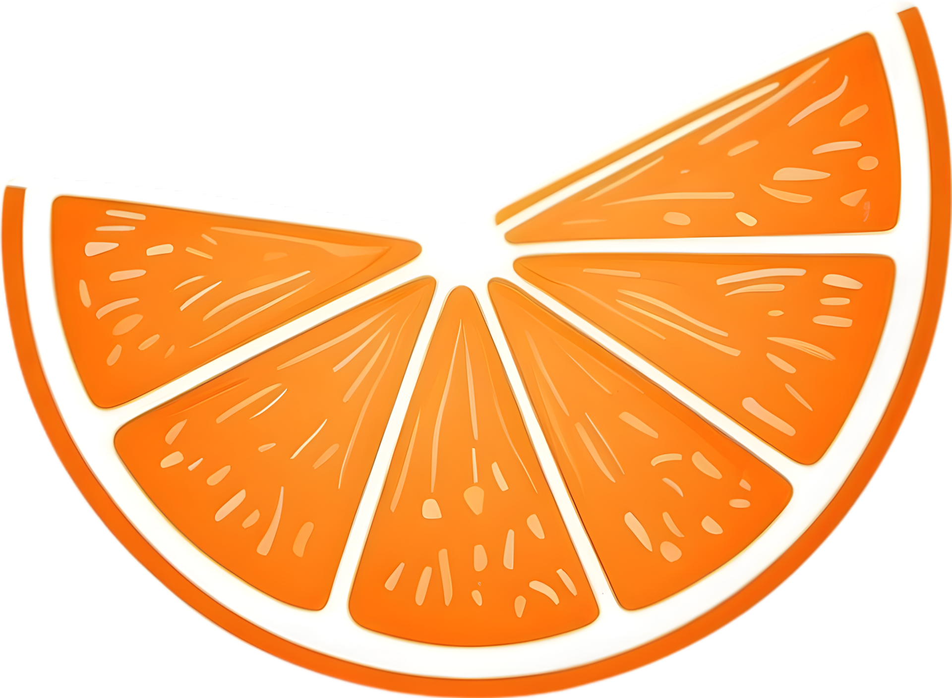 AI generated orange slice clip art 34948875 PNG AI generated orange slice clip art 34948875 PNG