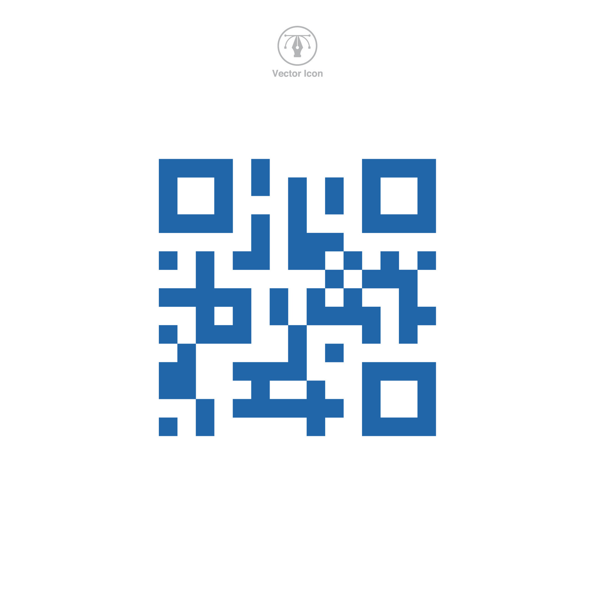 Scan Qr Code Icon Barcode Icon Symbol Vector Illustration Isolated On White Background 34949108
