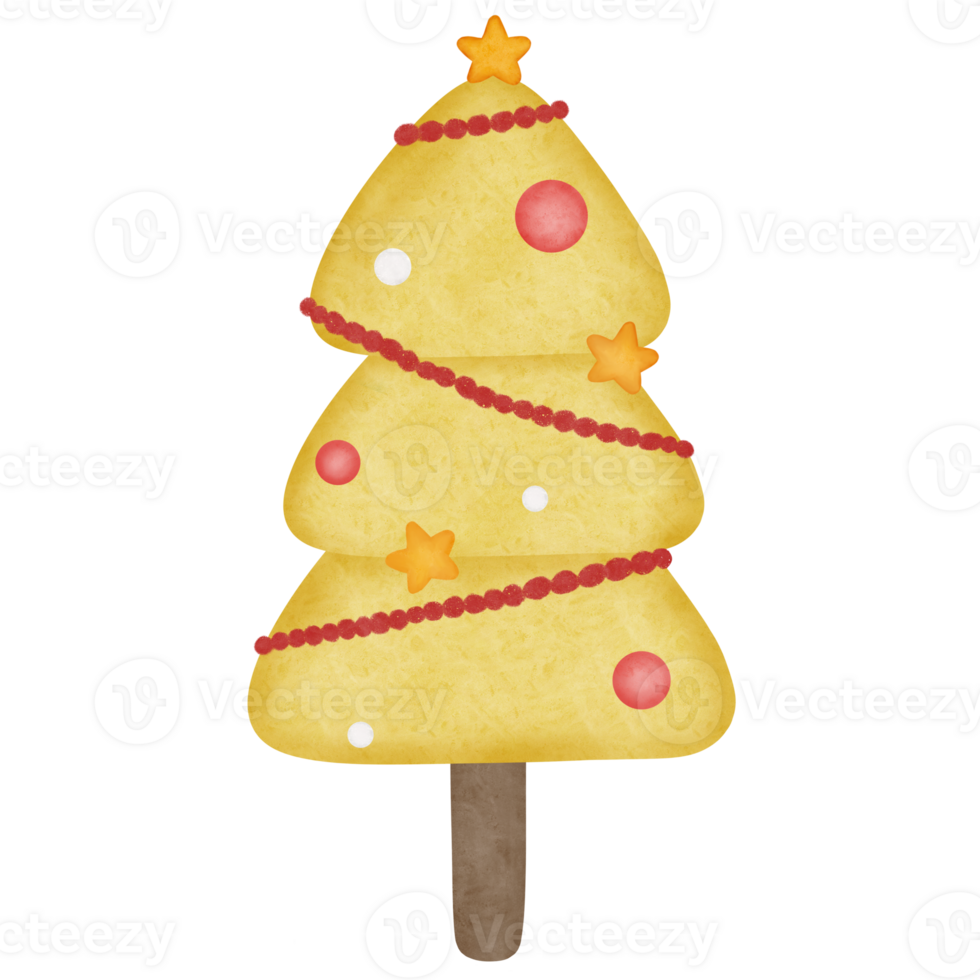 Three Layer Christmas Tree 34953924 Png