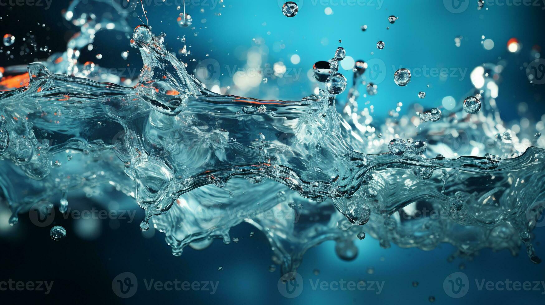 AI generated water splash background 34955282 Stock Photo at Vecteezy