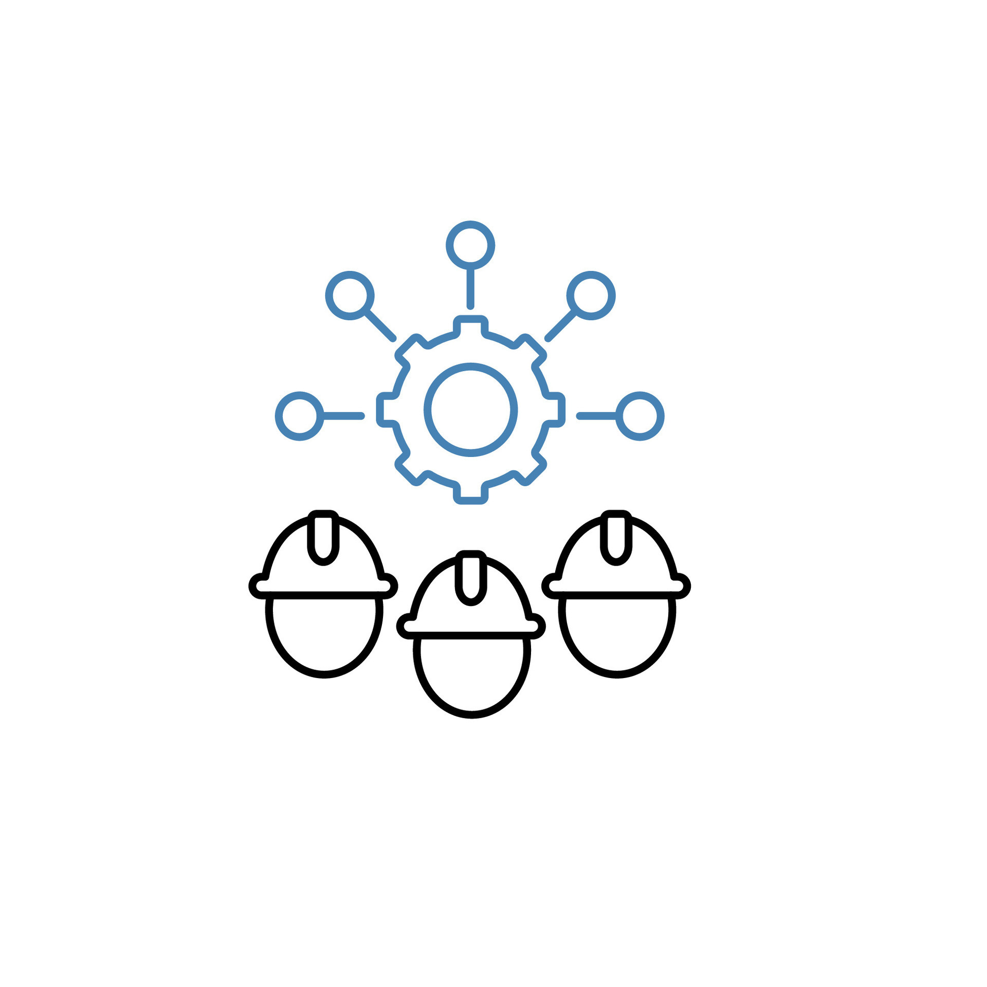 Engineer concept line icon. Simple element illustration. Engineer ...