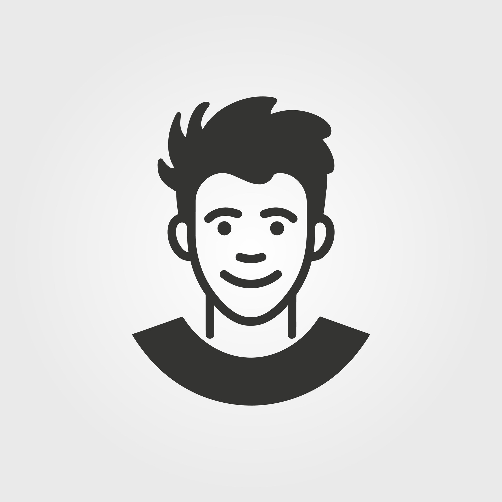 A person smiling icon - Simple Vector Illustration 34956052 Vector Art ... A person smiling icon - Simple Vector Illustration 34956052 Vector Art ...