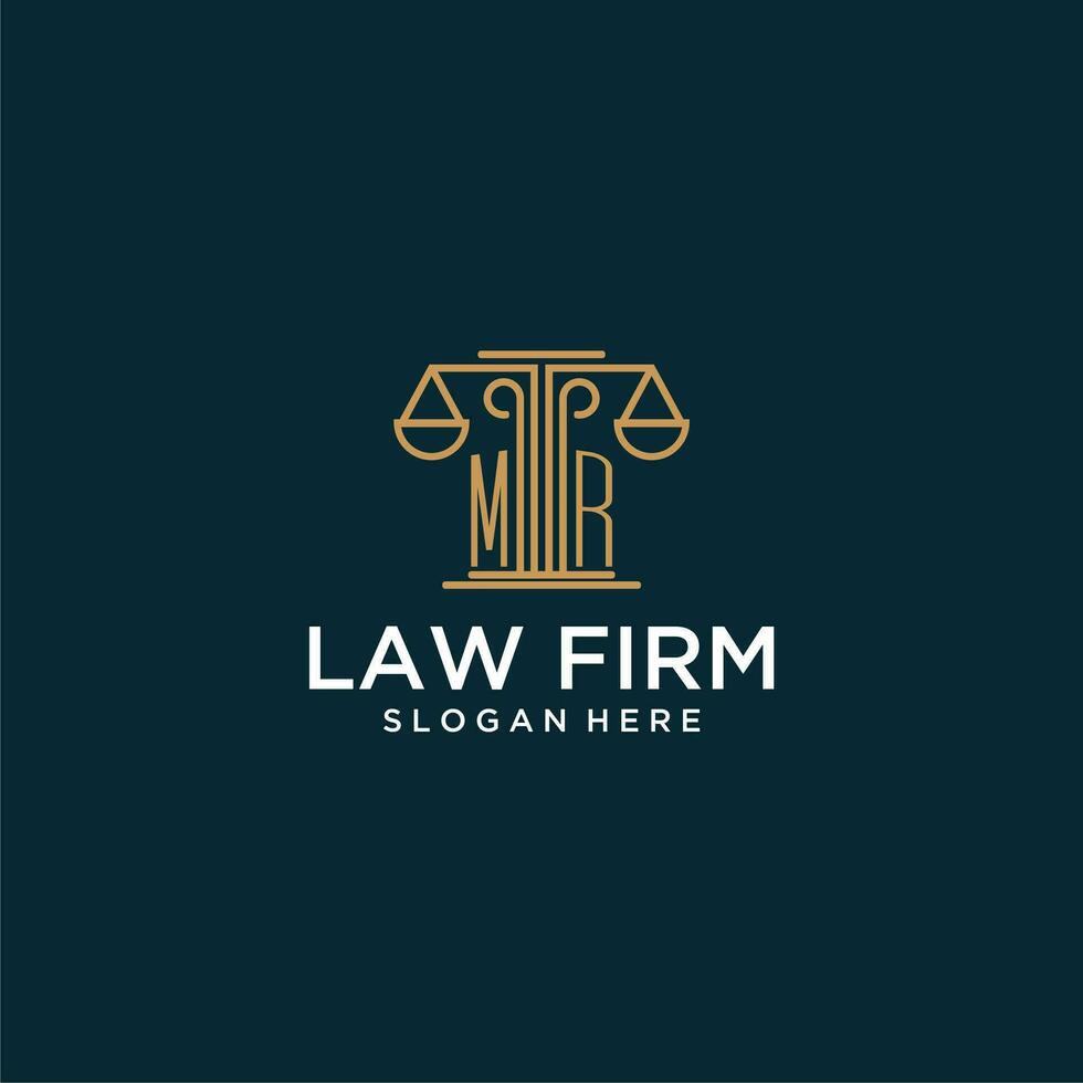 MR initial monogram logo for lawfirm with scale vector design 34957694 ... MR initial monogram logo for lawfirm with scale vector design 34957694 ...