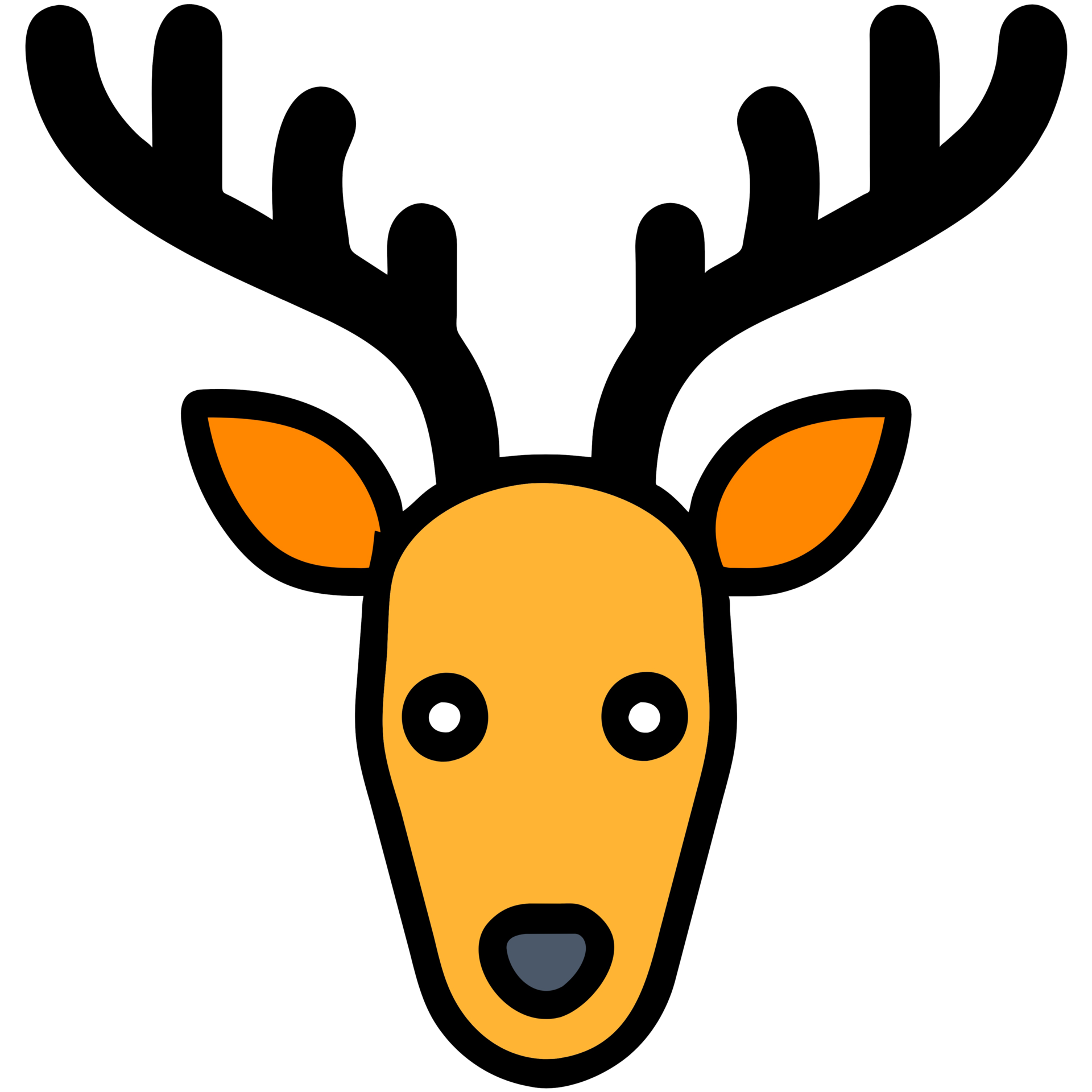 Cute Deer Illustration 34960771 Png