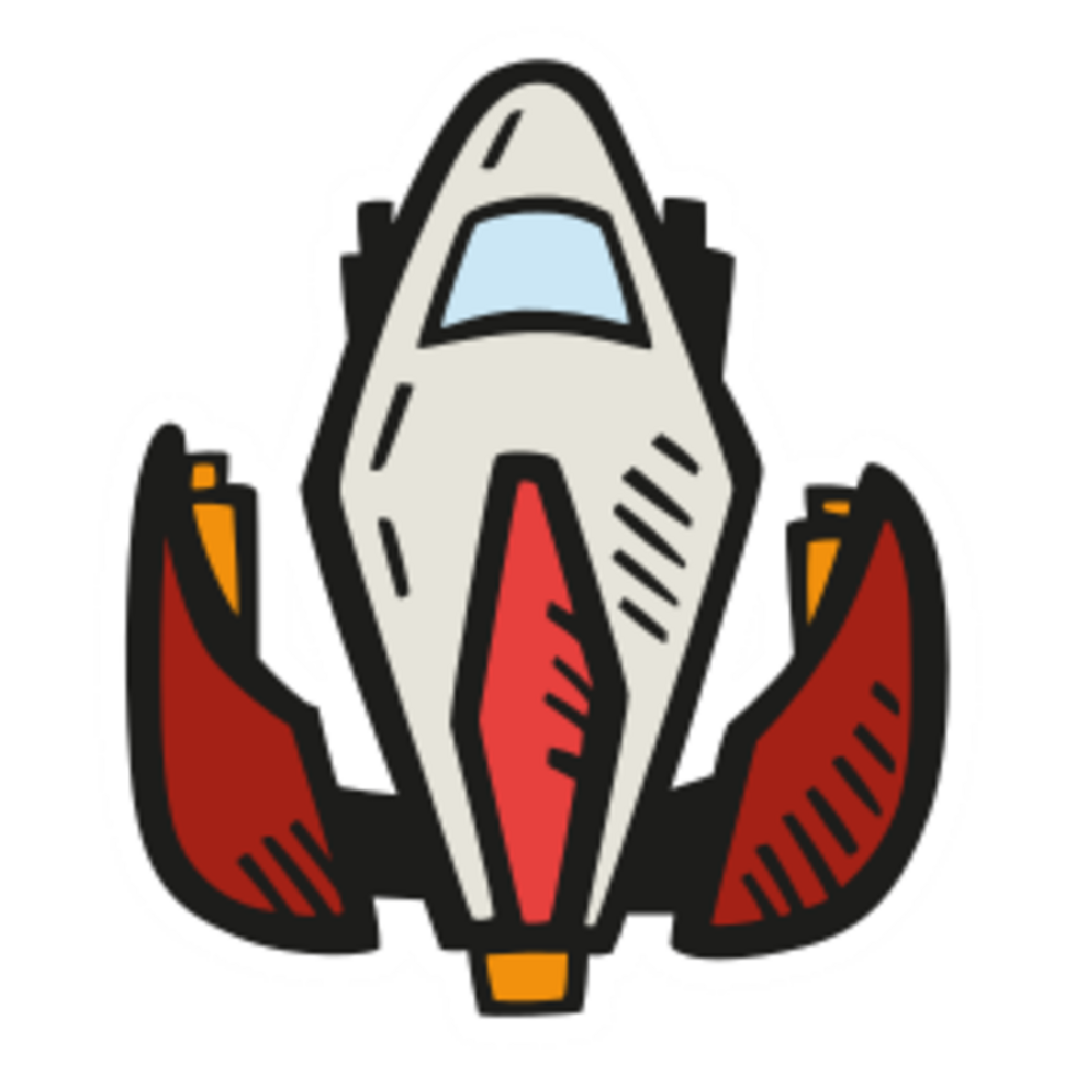 Space ship illustration design 34962256 PNG