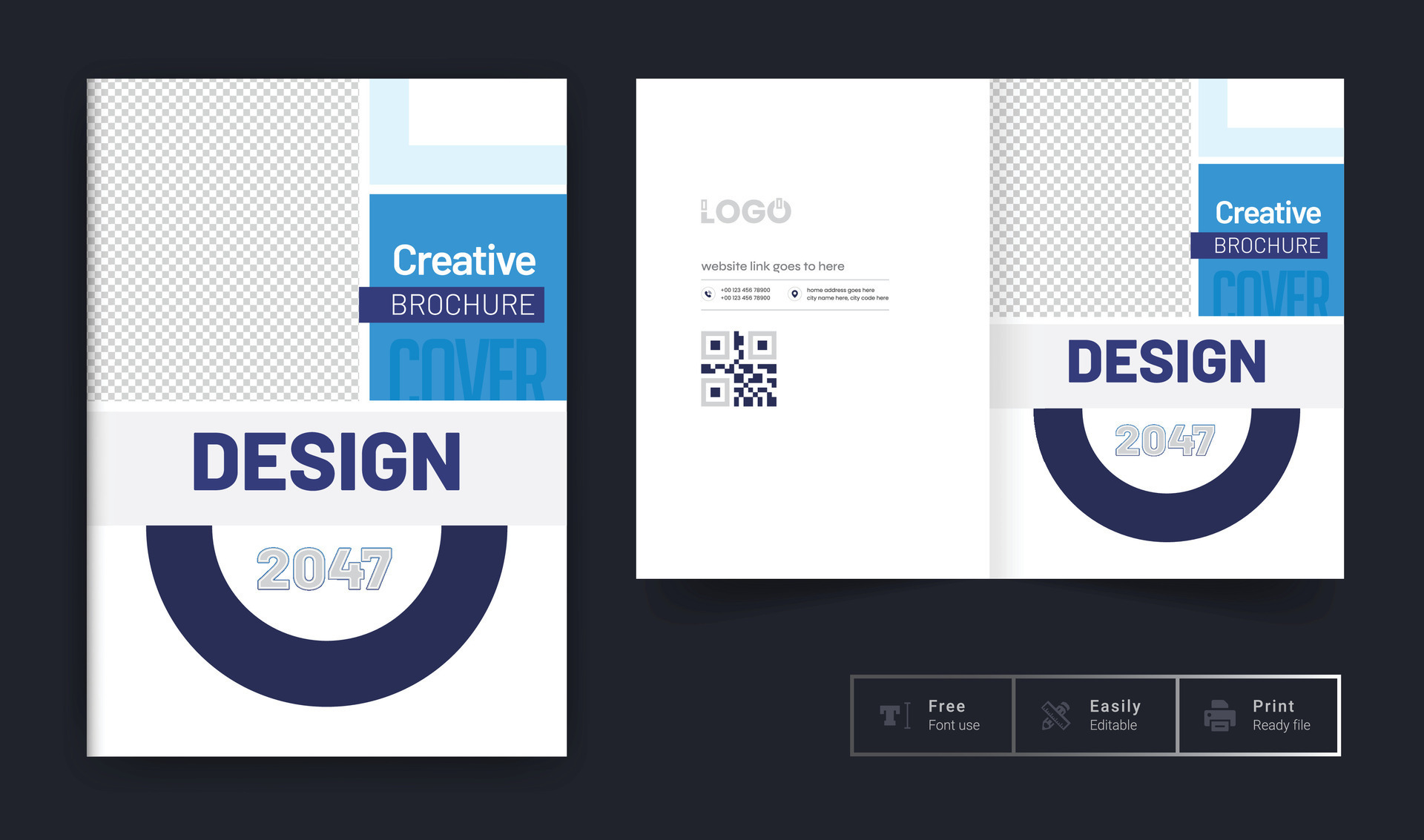 colorful modern business brochure cover design template 34963890 Vector ... colorful modern business brochure cover design template 34963890 Vector ...