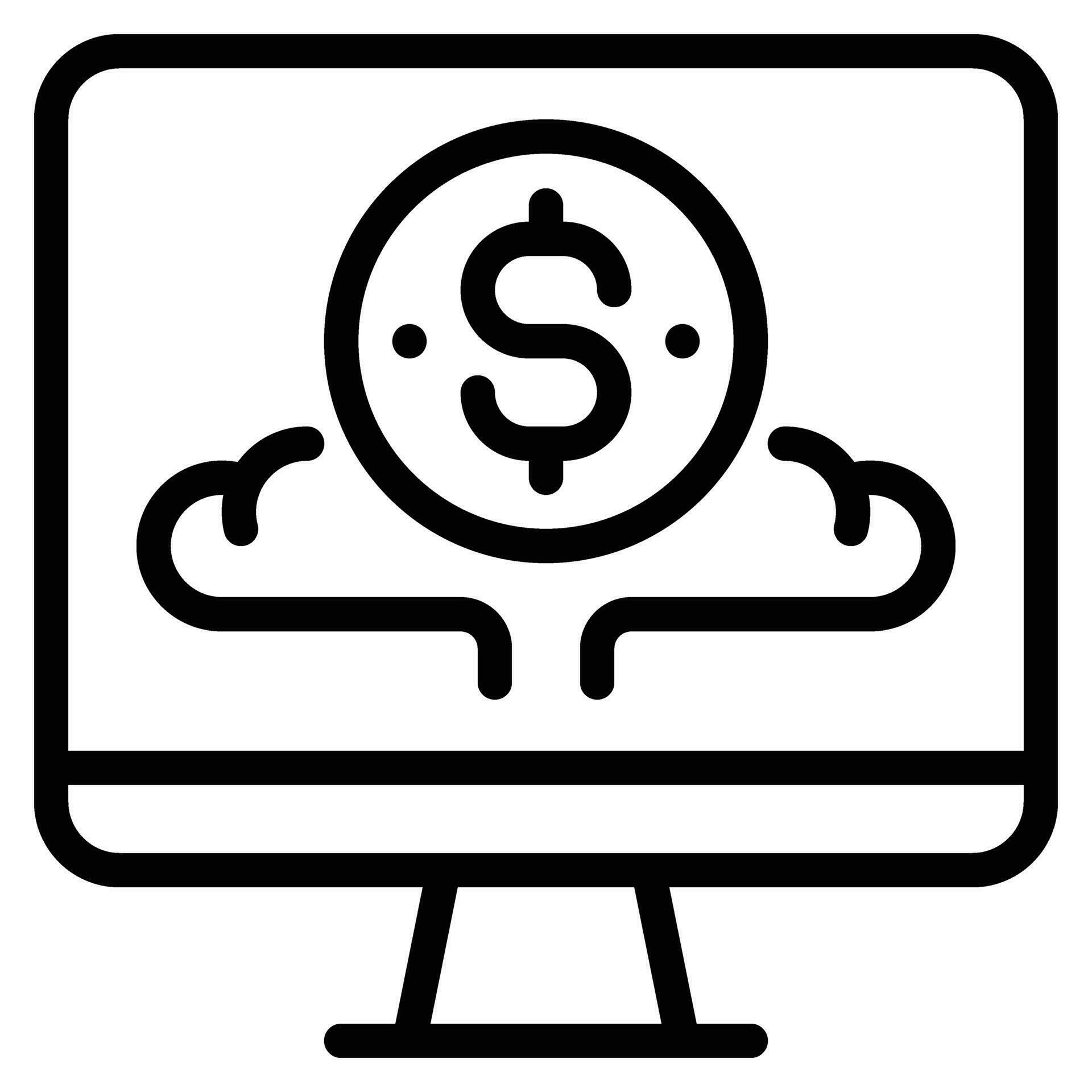 Payment Method Icon Line Vector Illustration 34964232 Vector Art At Vecteezy