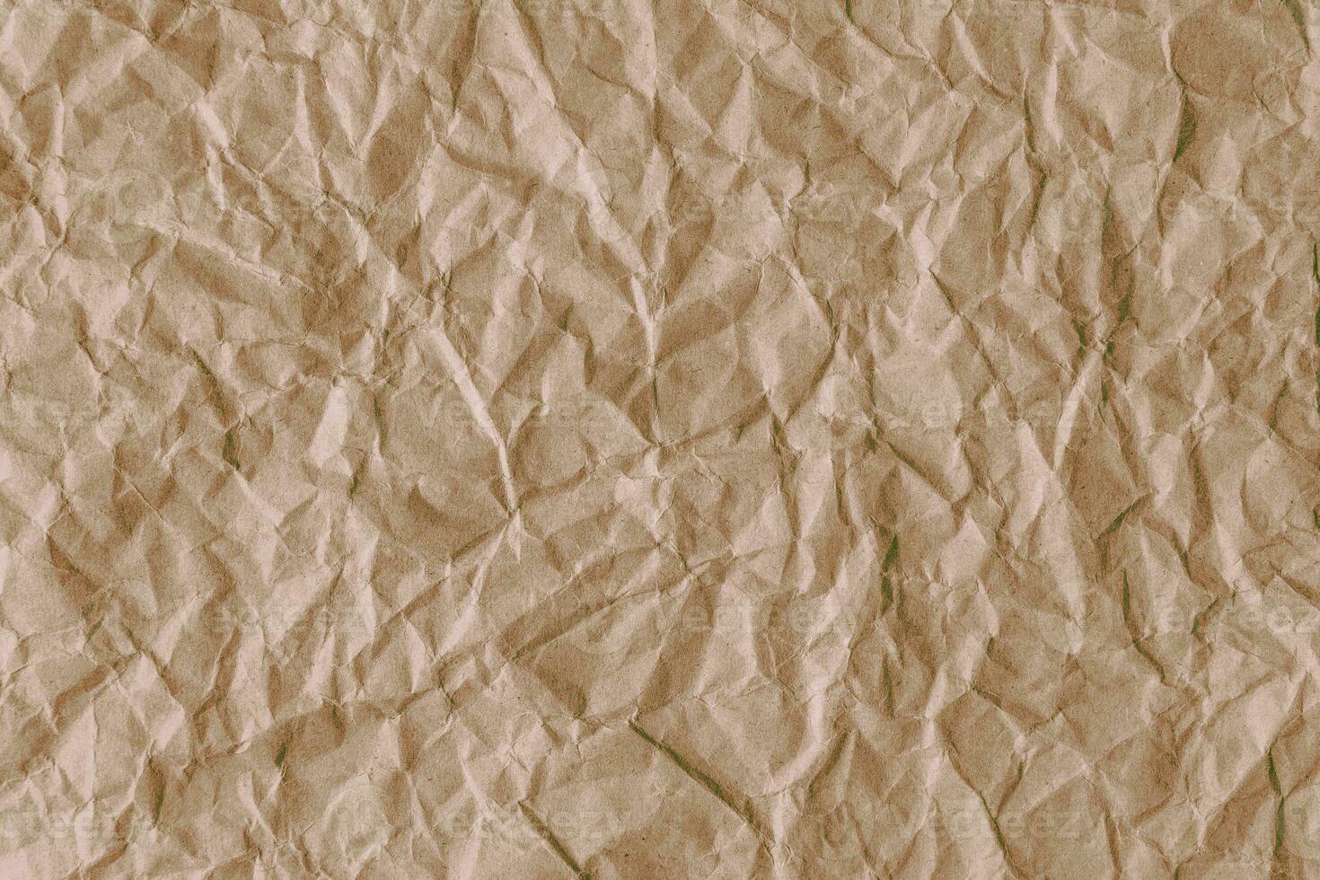 Recycled crumpled brown paper texture background 34964666 Stock Photo ...