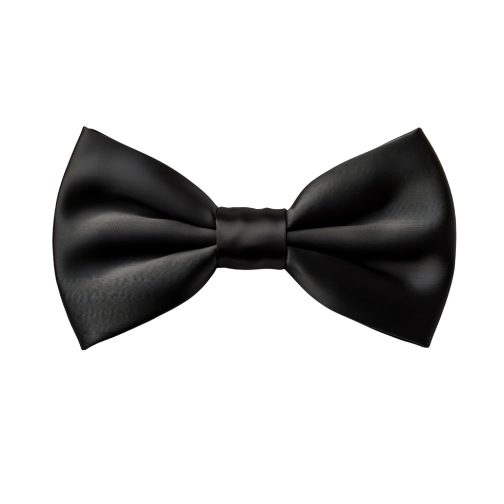 AI generated Black bow tie clip art 34969493 PNG