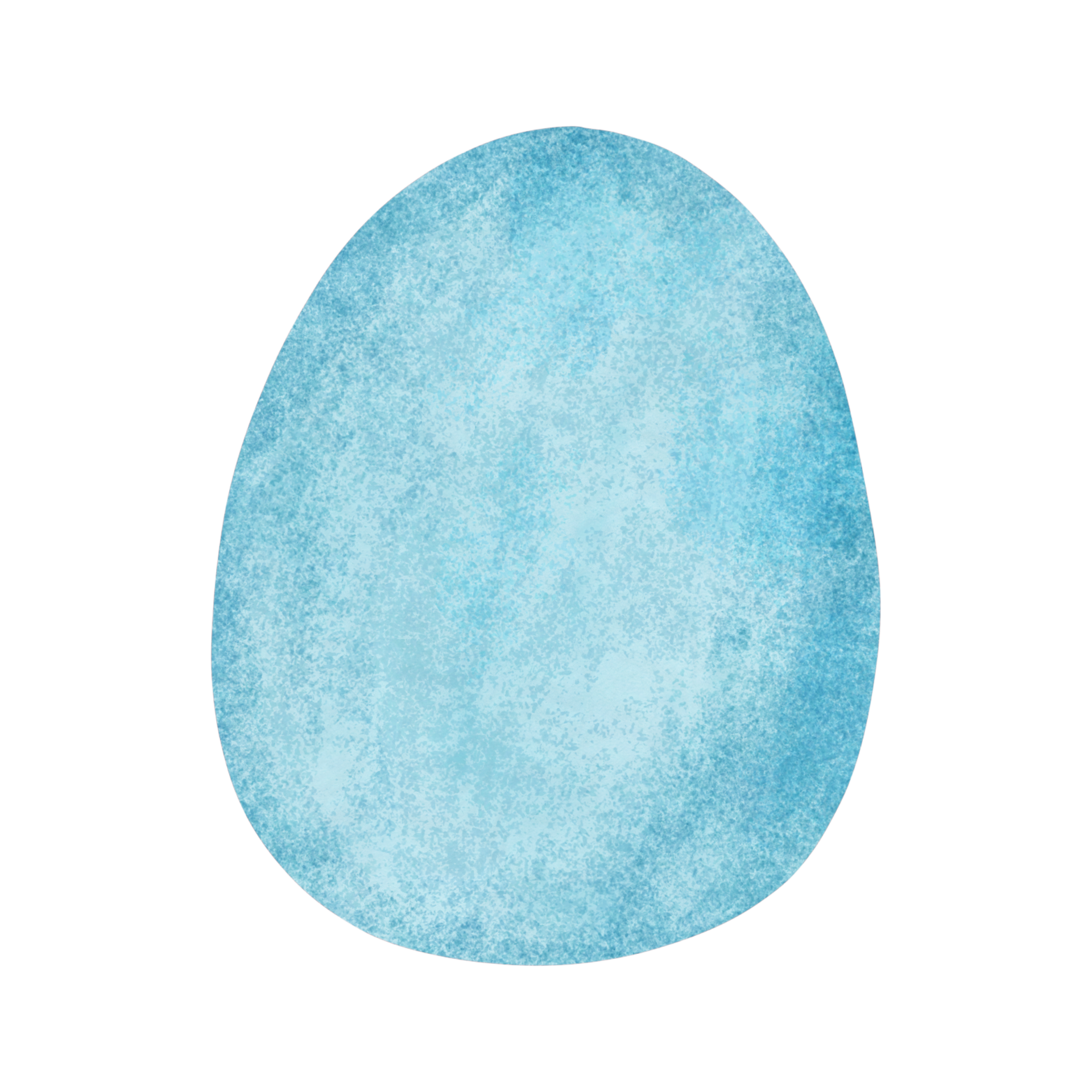 Blue Egg Design For Easter 34969567 Png