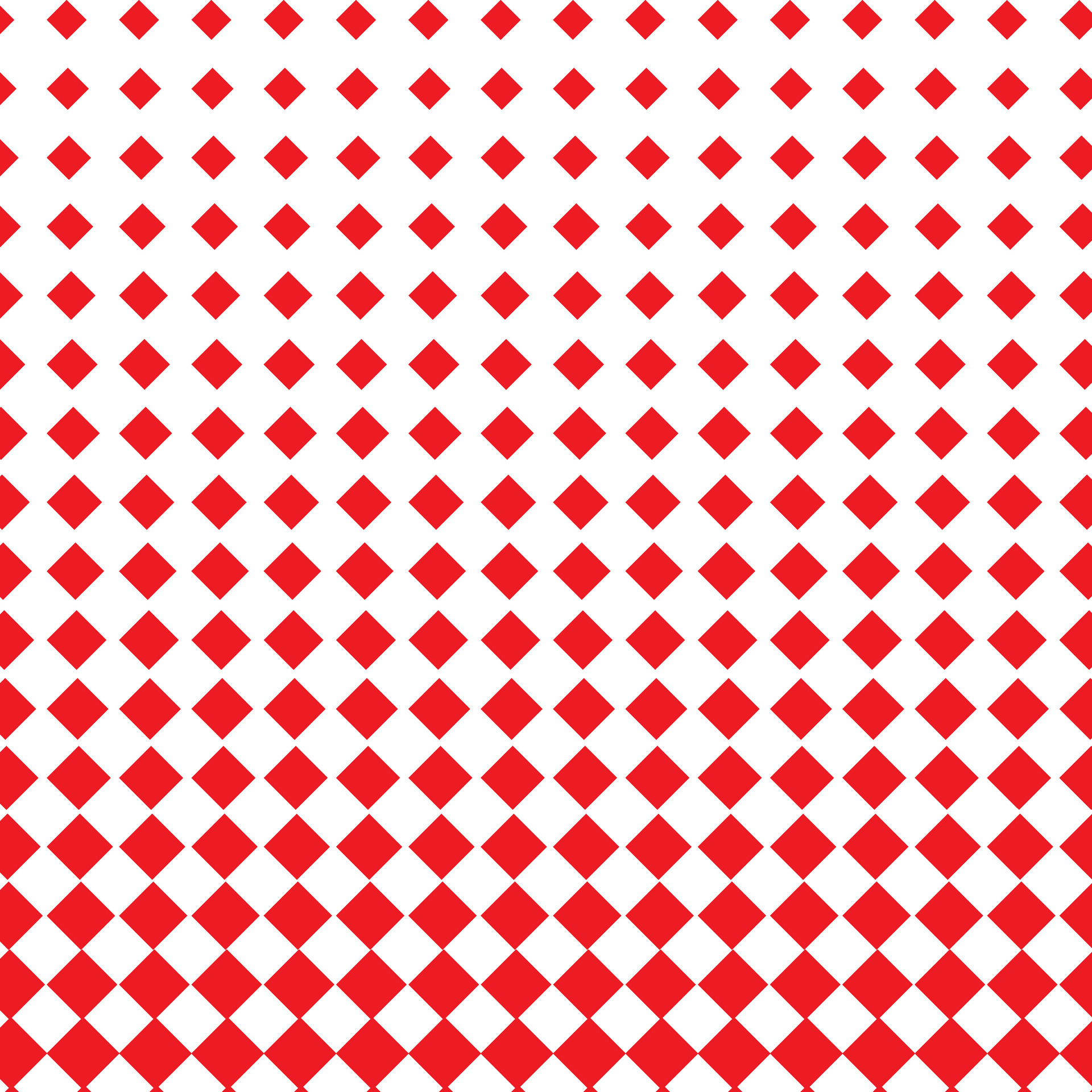 Simple Abstract Vector Red Color Square Rectangle Check Wave Pattern