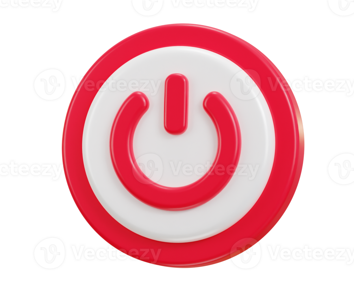power off button icon 3d render 34974445 PNG power off button icon 3d render 34974445 PNG