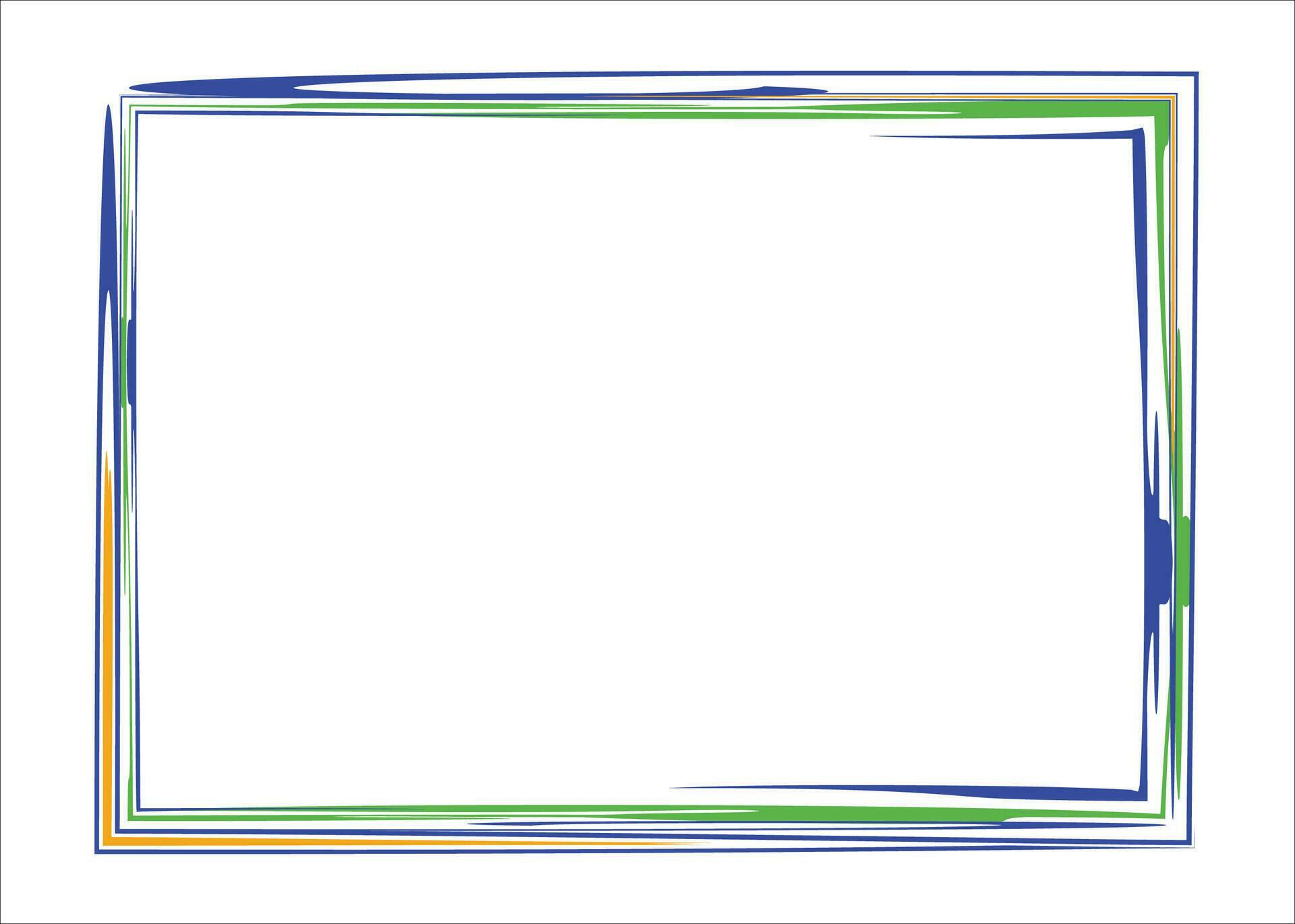 Vector coloring border design or coloring photo frame border collection 34983679 Vector Art at ...